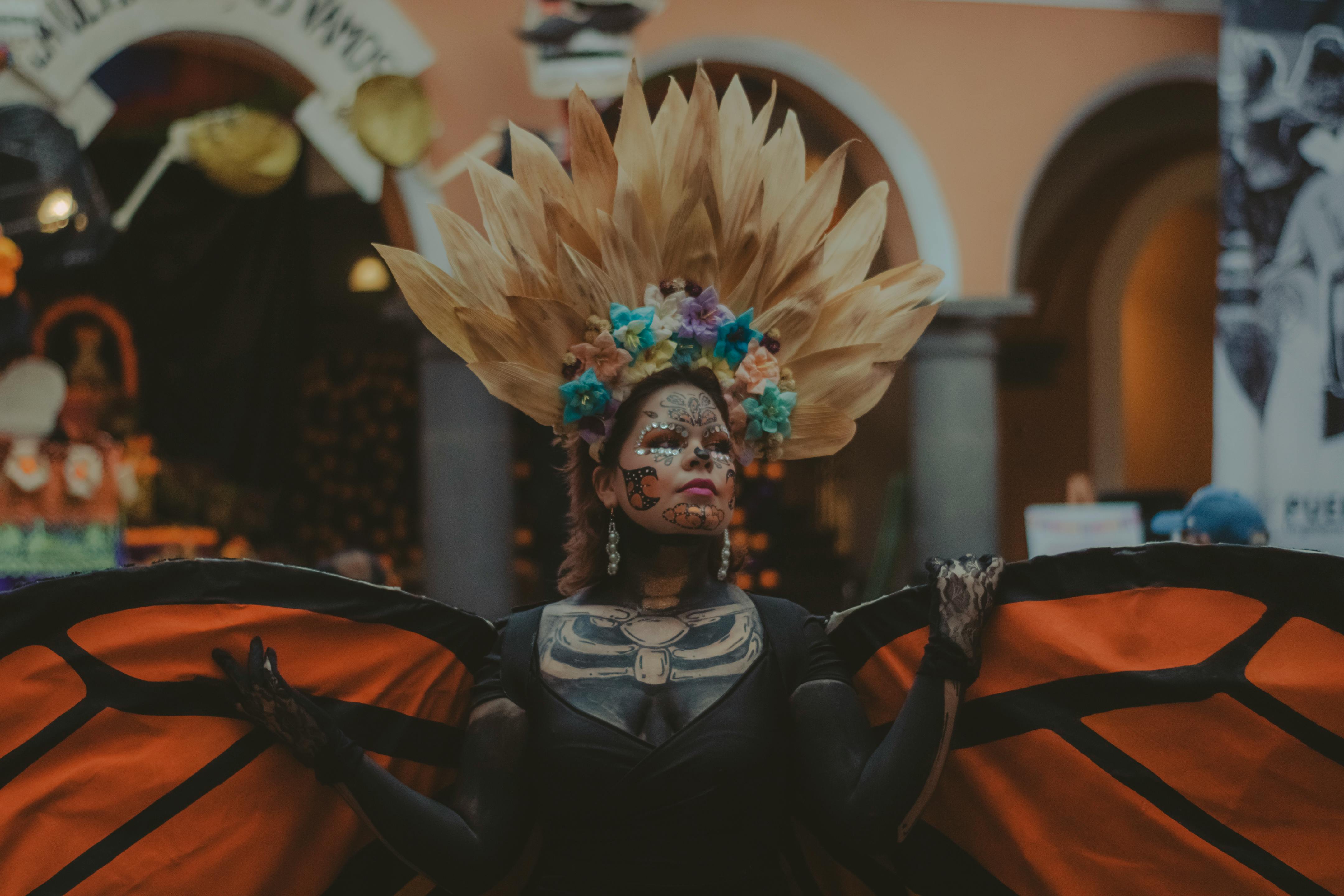 Foto de stock gratuita sobre alas, catrina, cráneo del azúcar, cultura ...