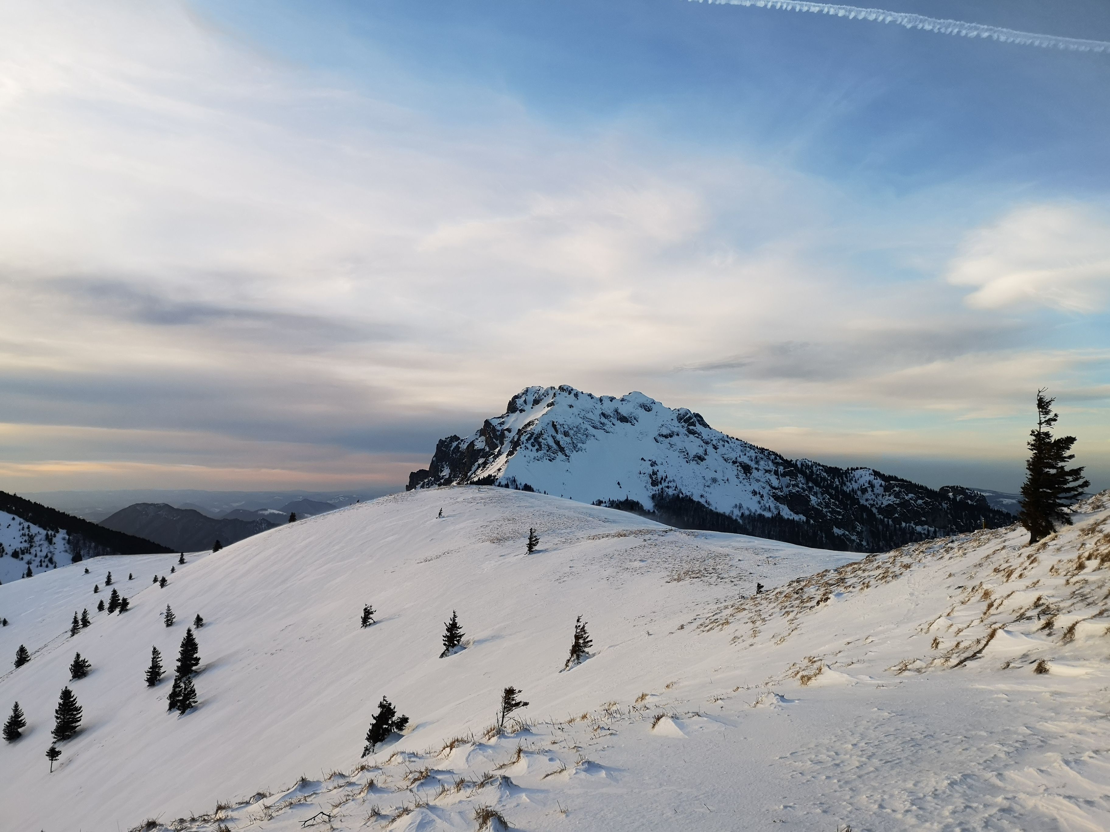 Snow on Hills in Winter · Free Stock Photo