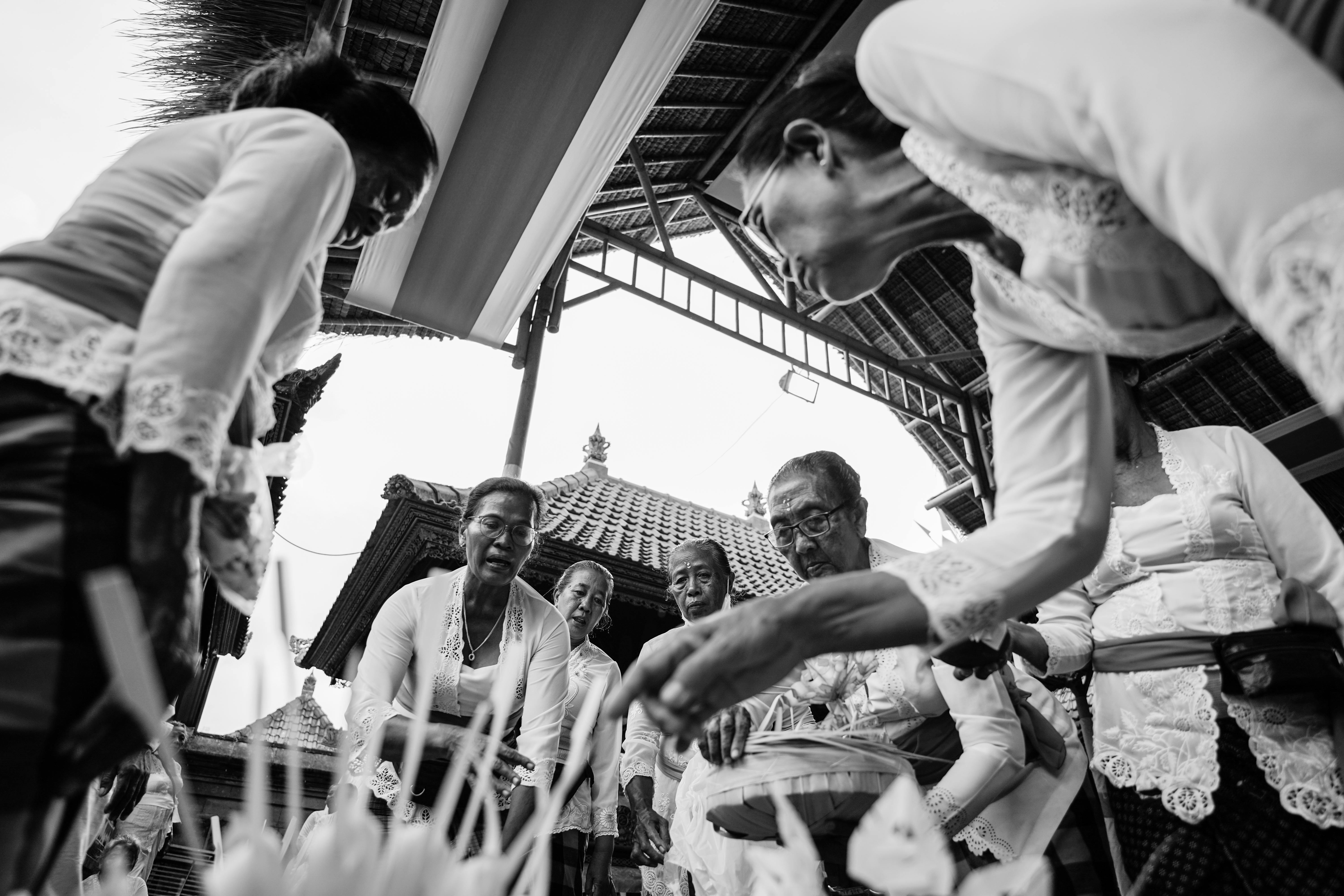 Group of Women at Temple · Free Stock Photo