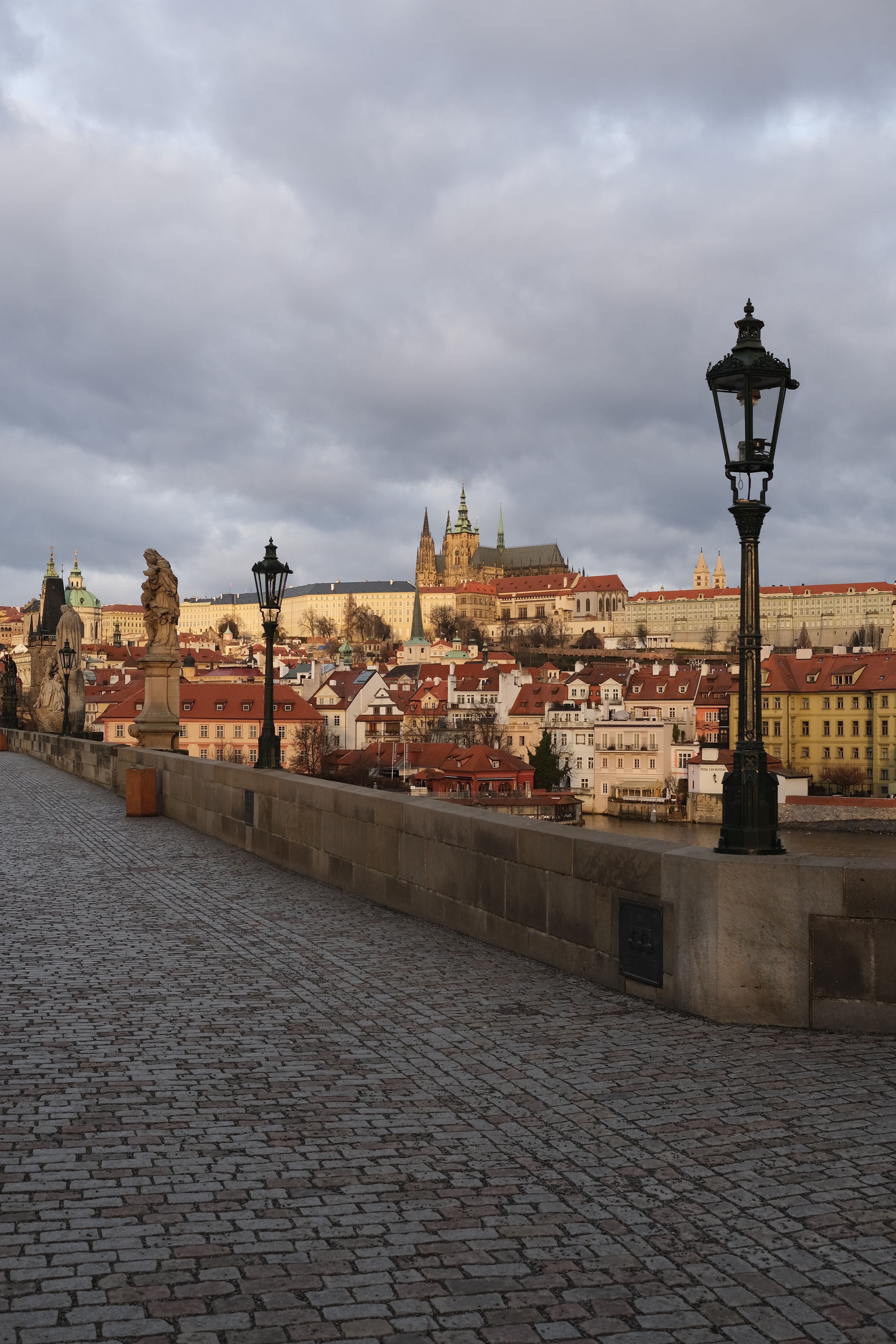 Photo gratuite de bâtiments, château de prague, citadin, horizon ...