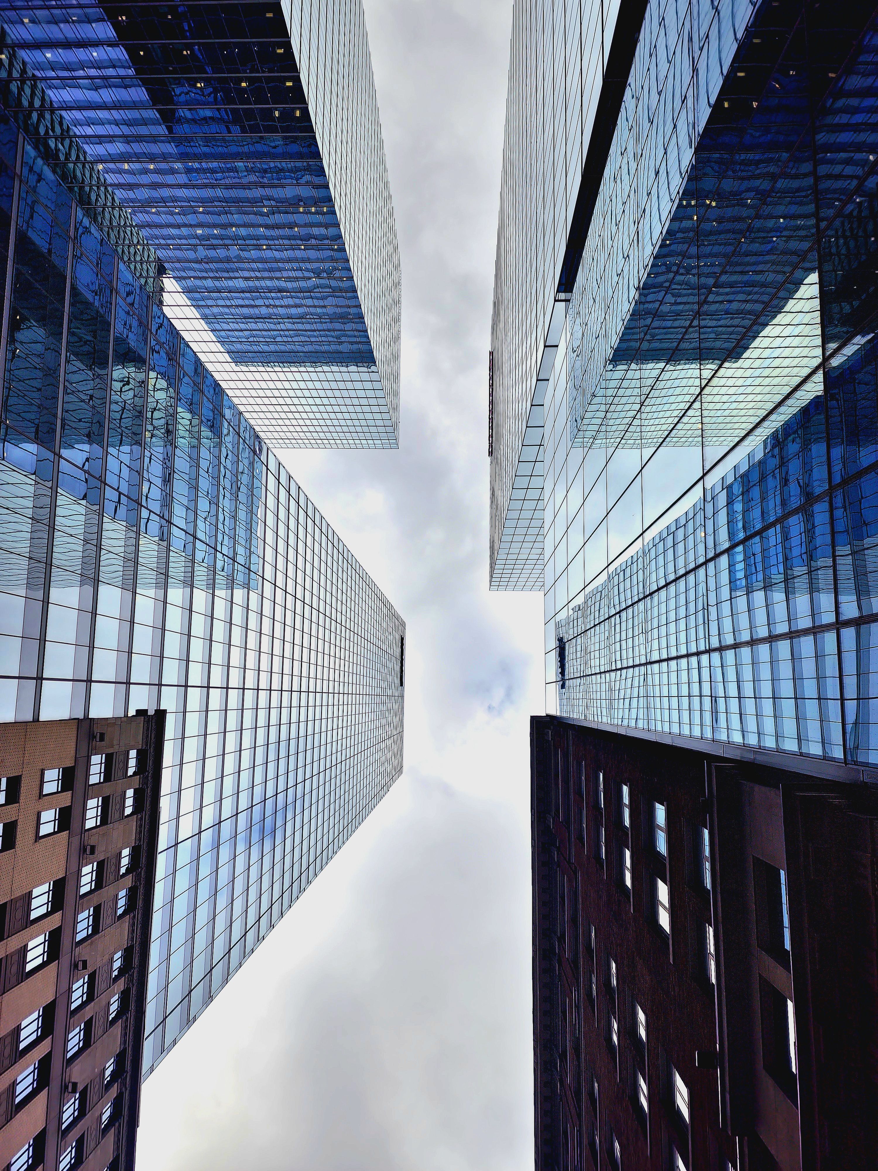 Glass Modern Buildings in a City · Free Stock Photo