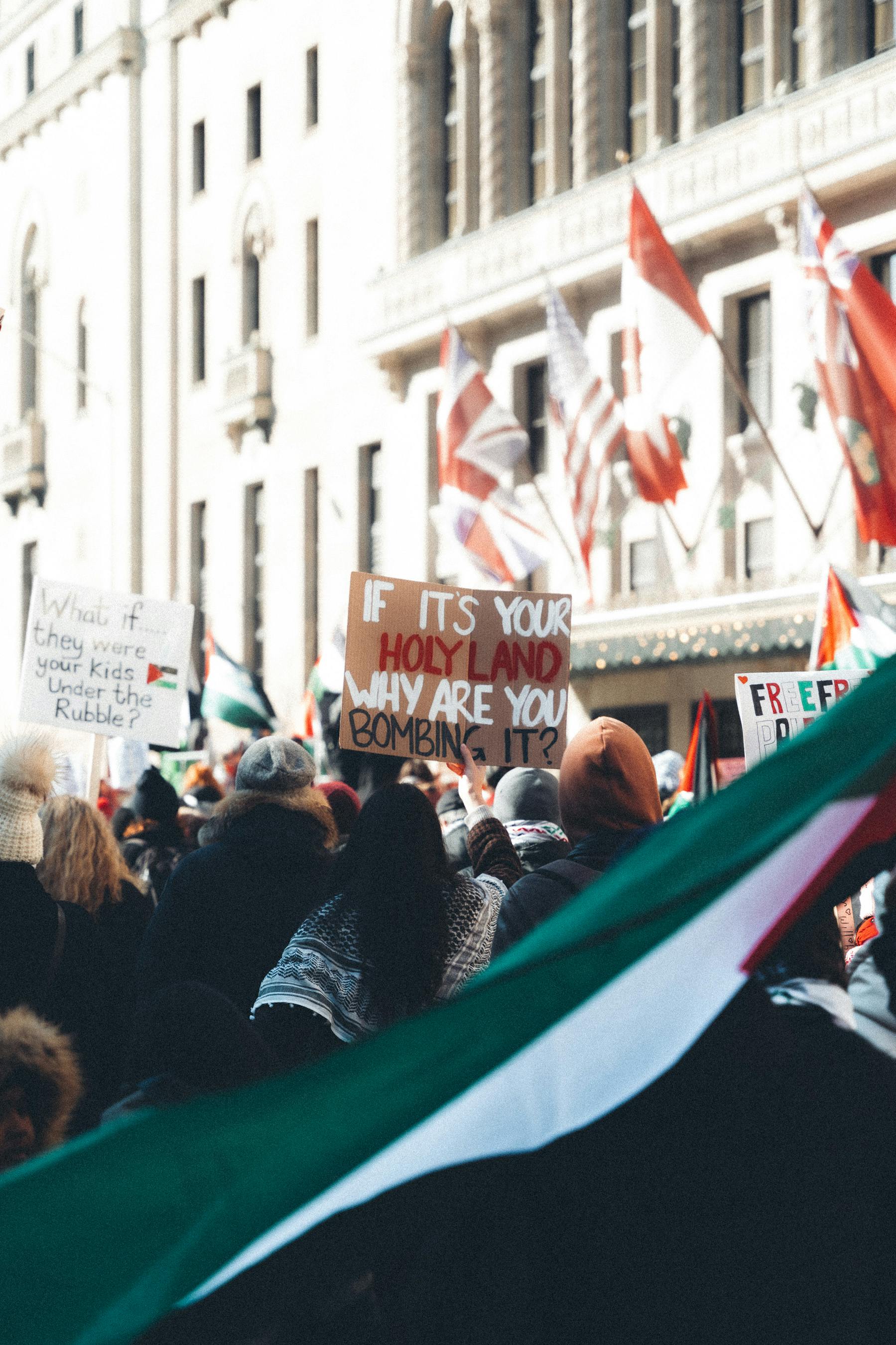 Urban Protest against War in Gaza · Free Stock Photo