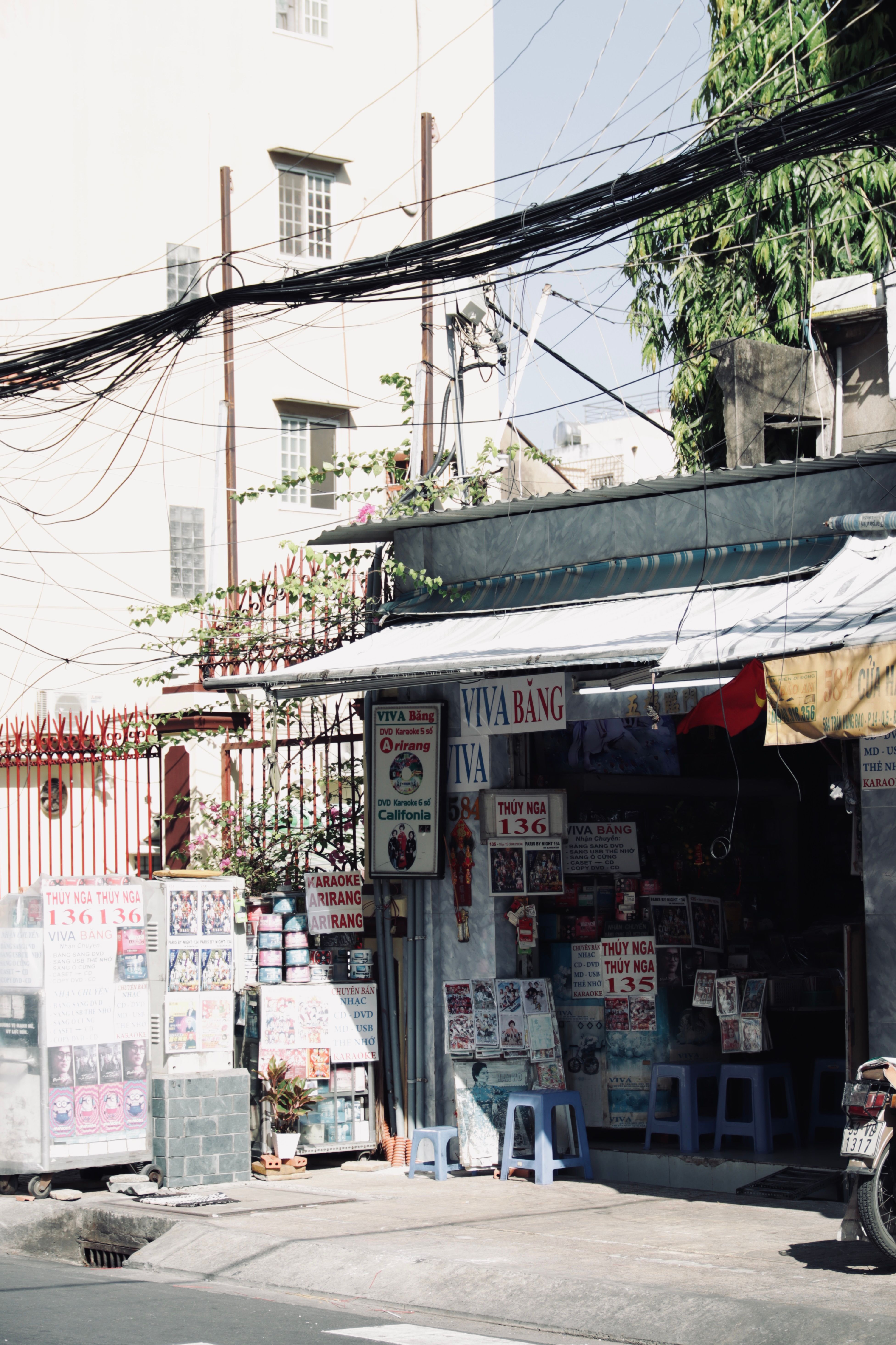 Store on Street in Town in Vietnam · Free Stock Photo