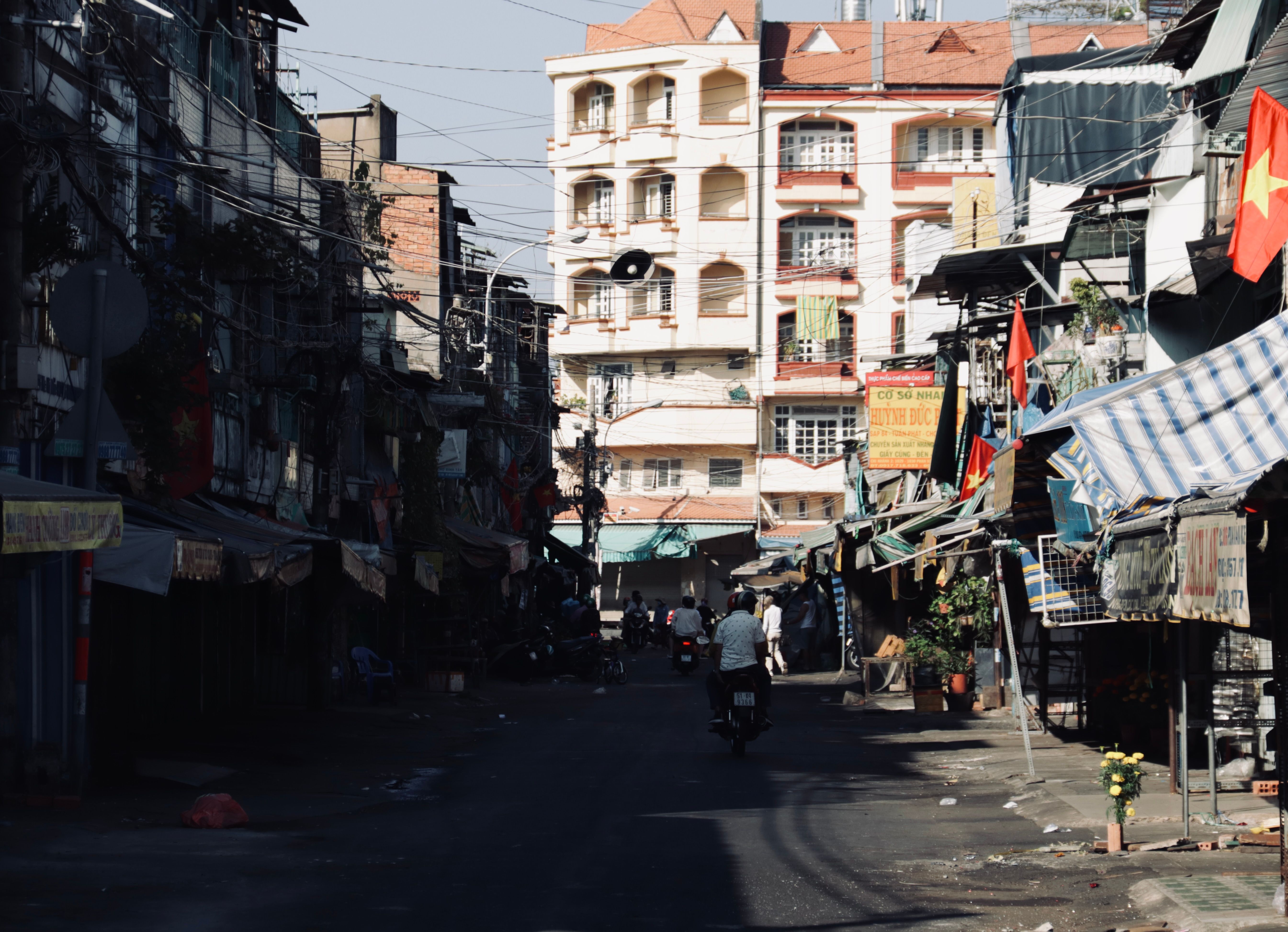 Street Covered In Shade · Free Stock Photo