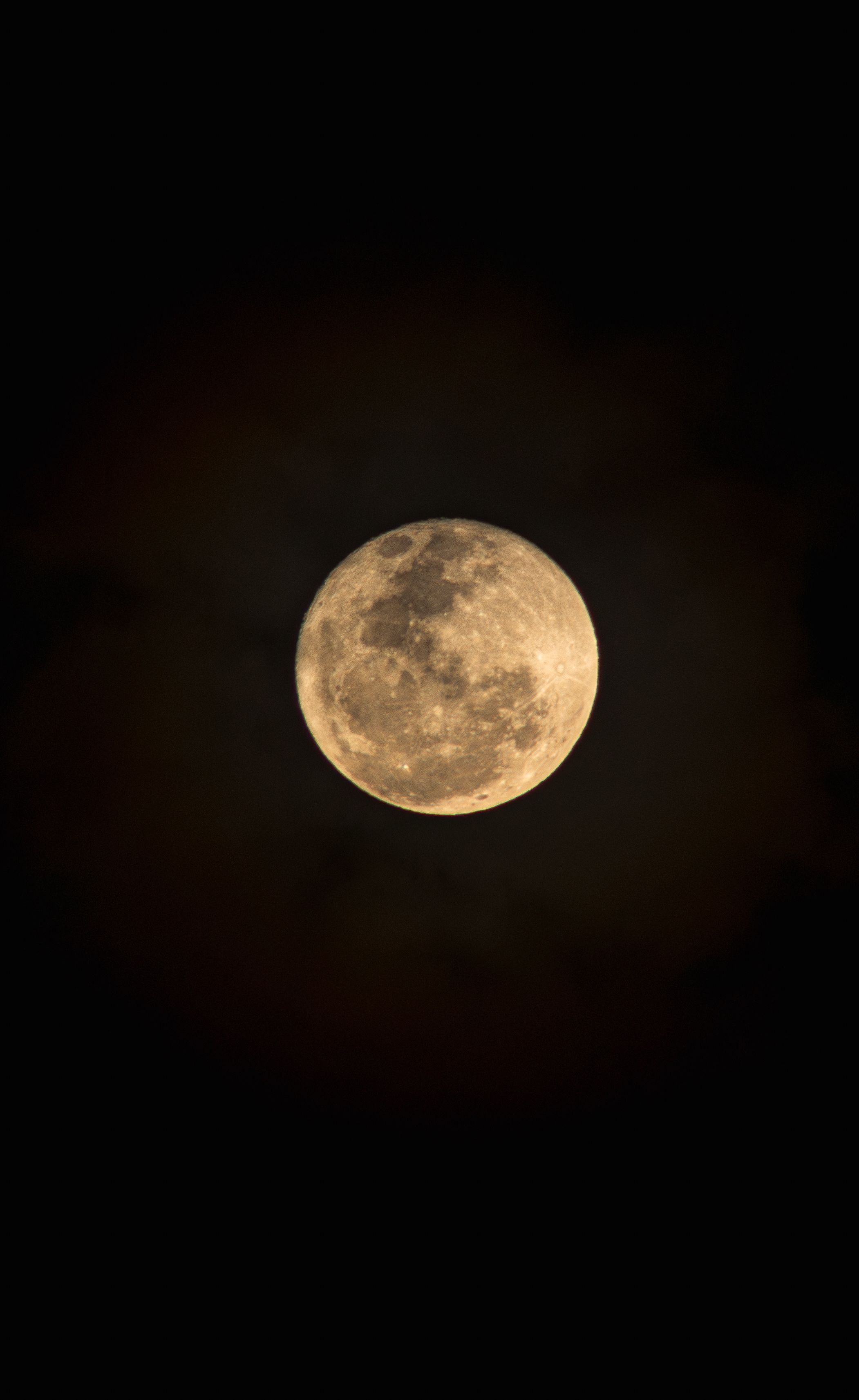 Full Moon Eclipse · Free Stock Photo