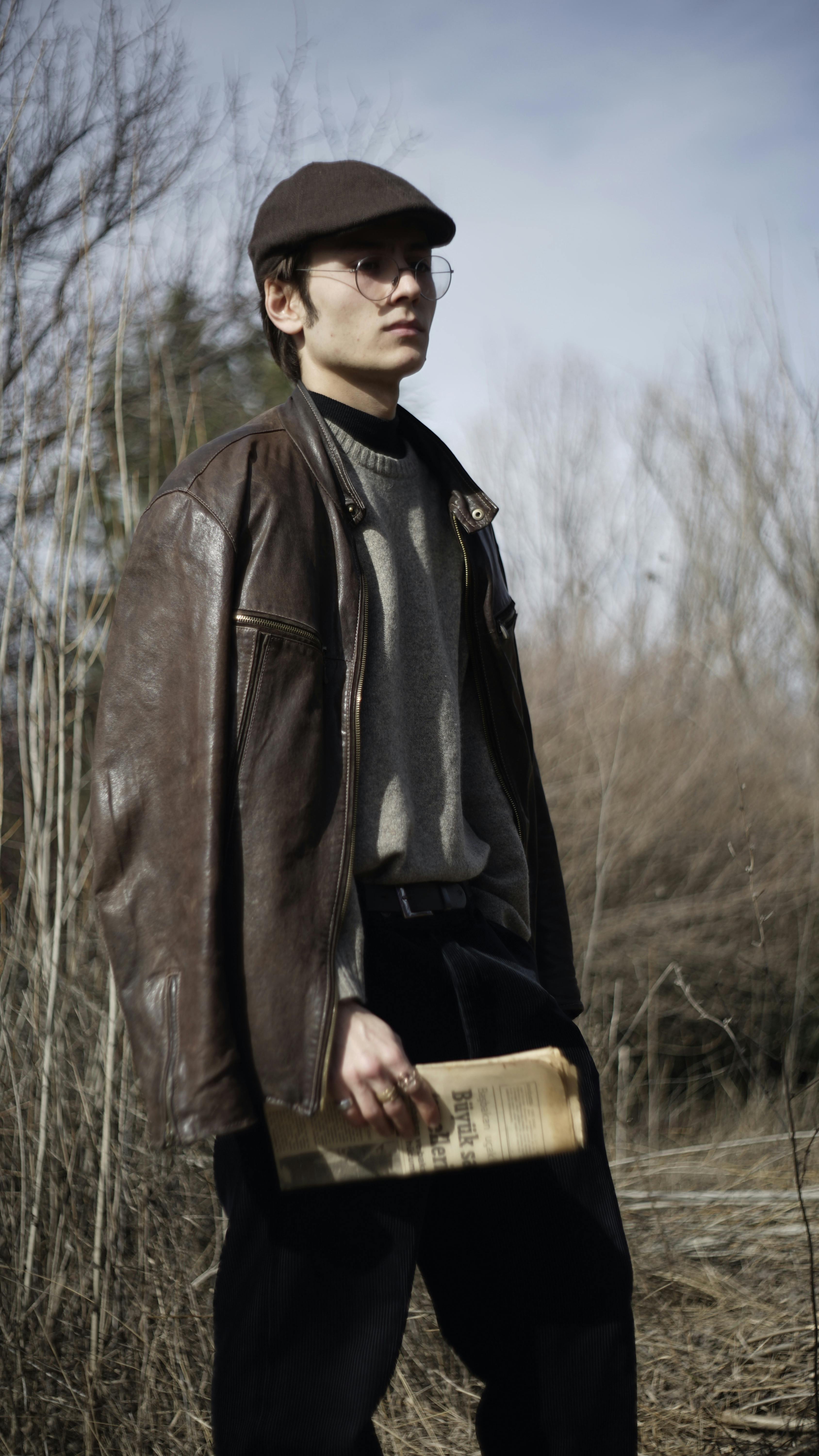 Pu Leather Flat Jacket Photos, Download The BEST Free Pu Leather Flat ...