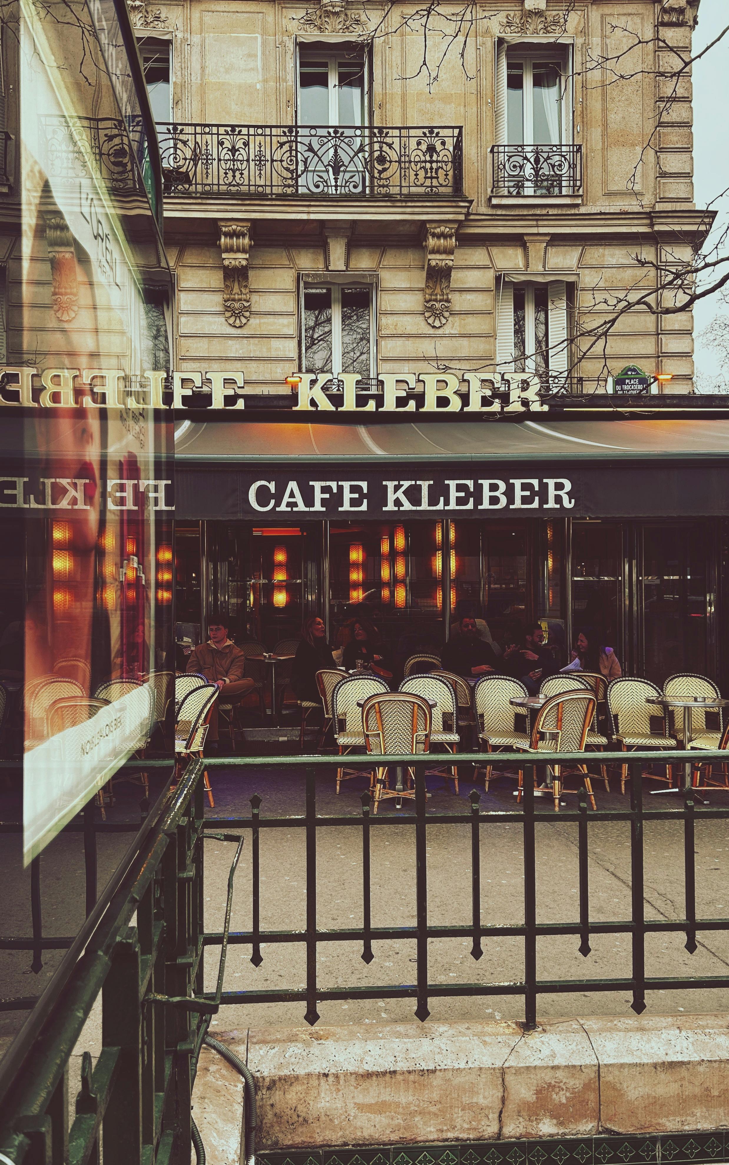 Cafe Kleber in Paris · Free Stock Photo