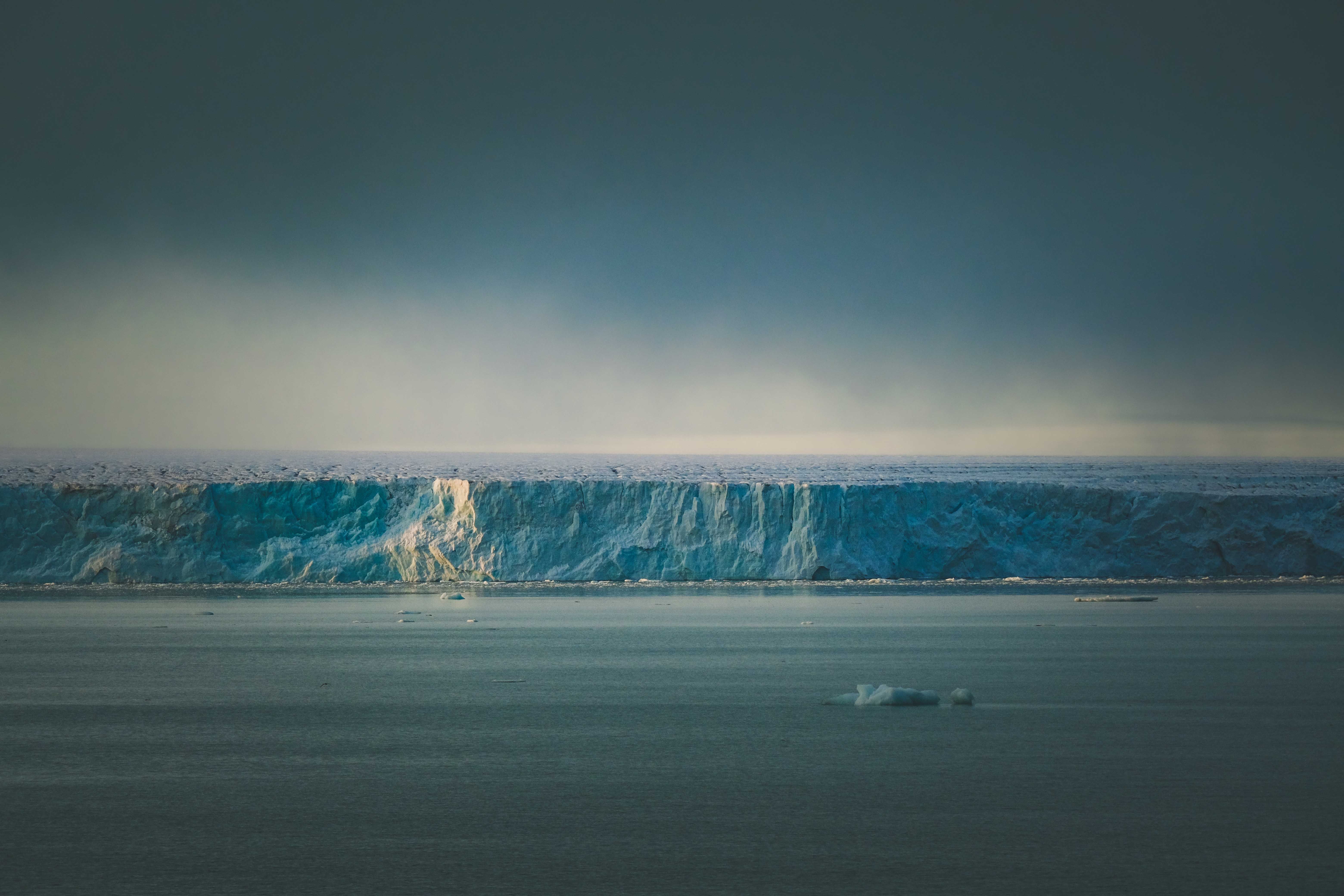 View of an Ice Shelf on a Coast · Free Stock Photo
