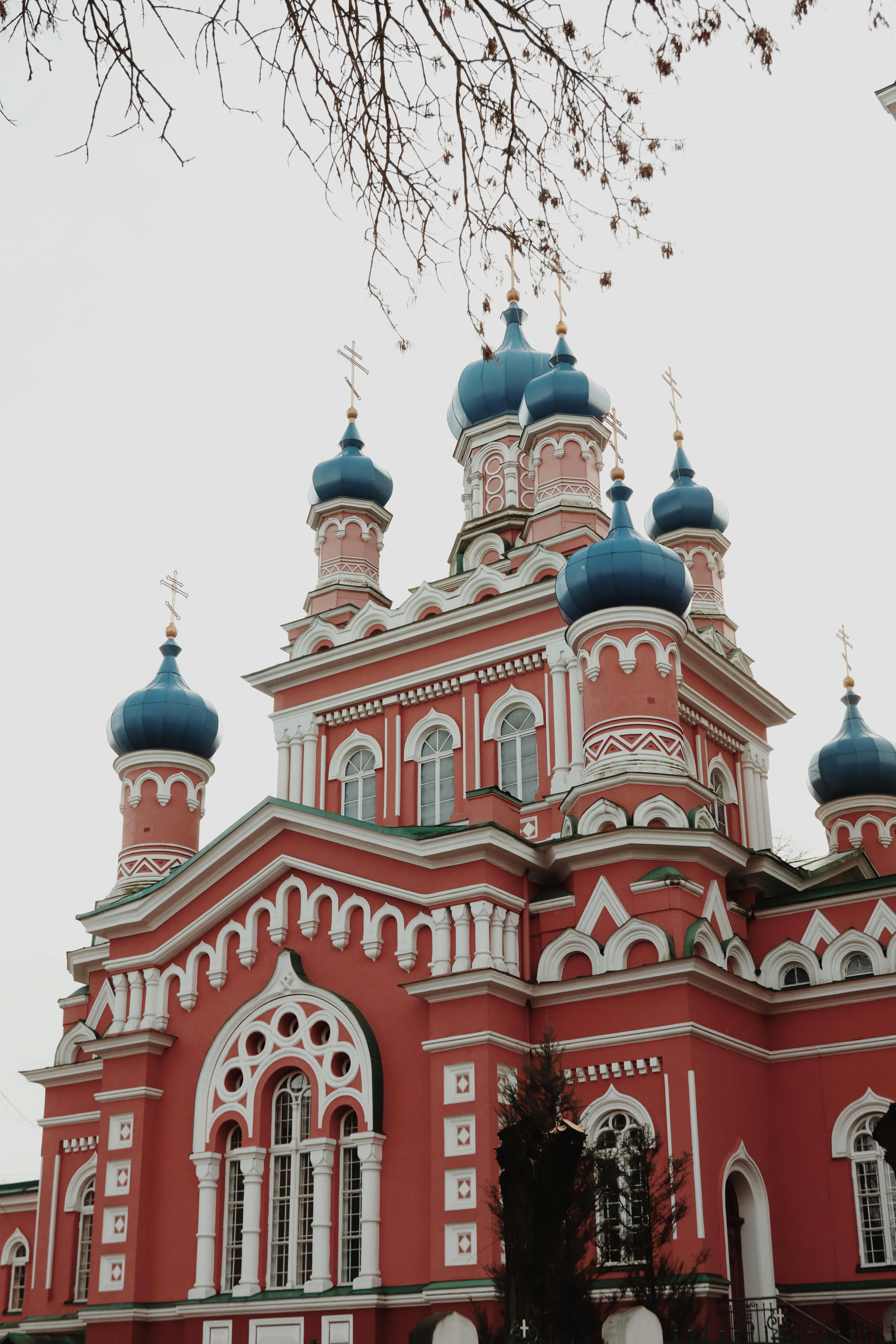 Facade of the Holy Trinity Orthodox Church, Riga, Latvia · Free Stock Photo