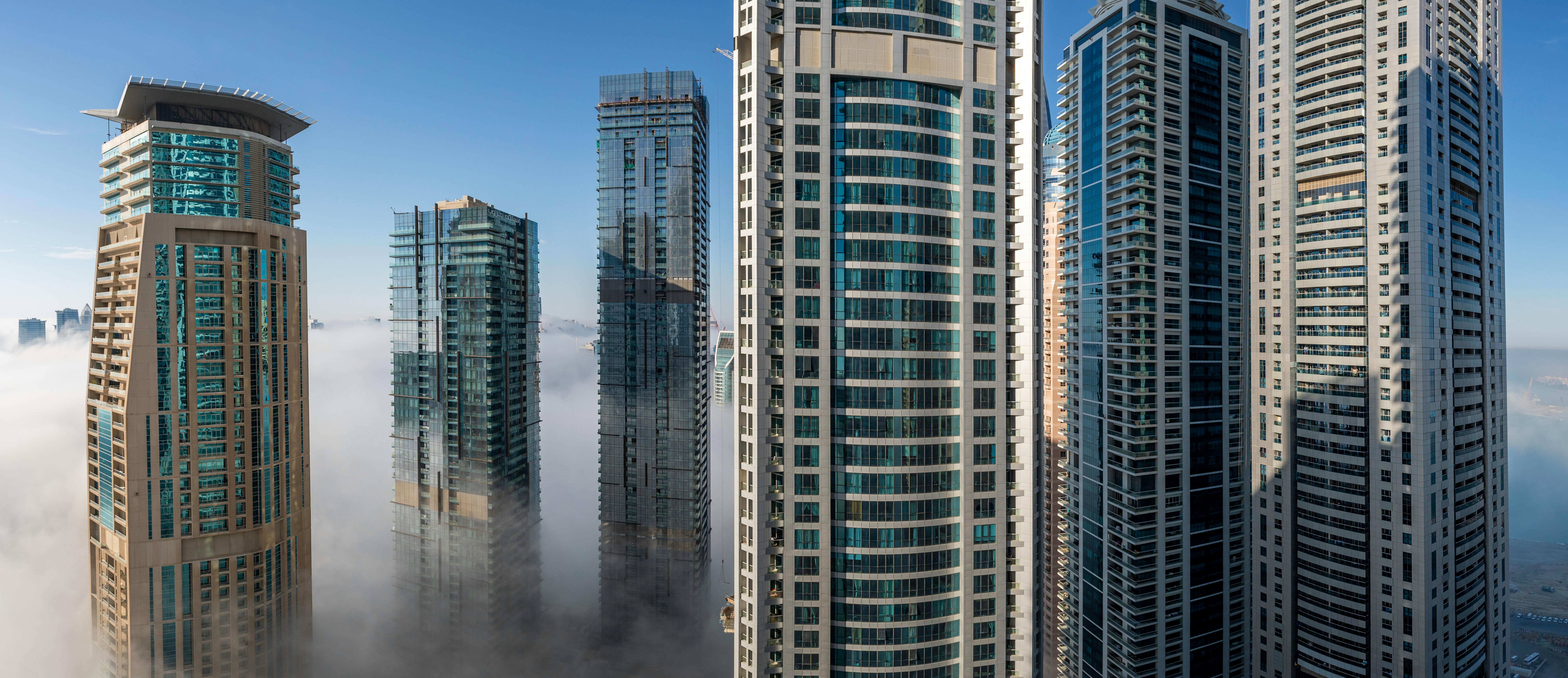 Three White High Rise Buildings · Free Stock Photo