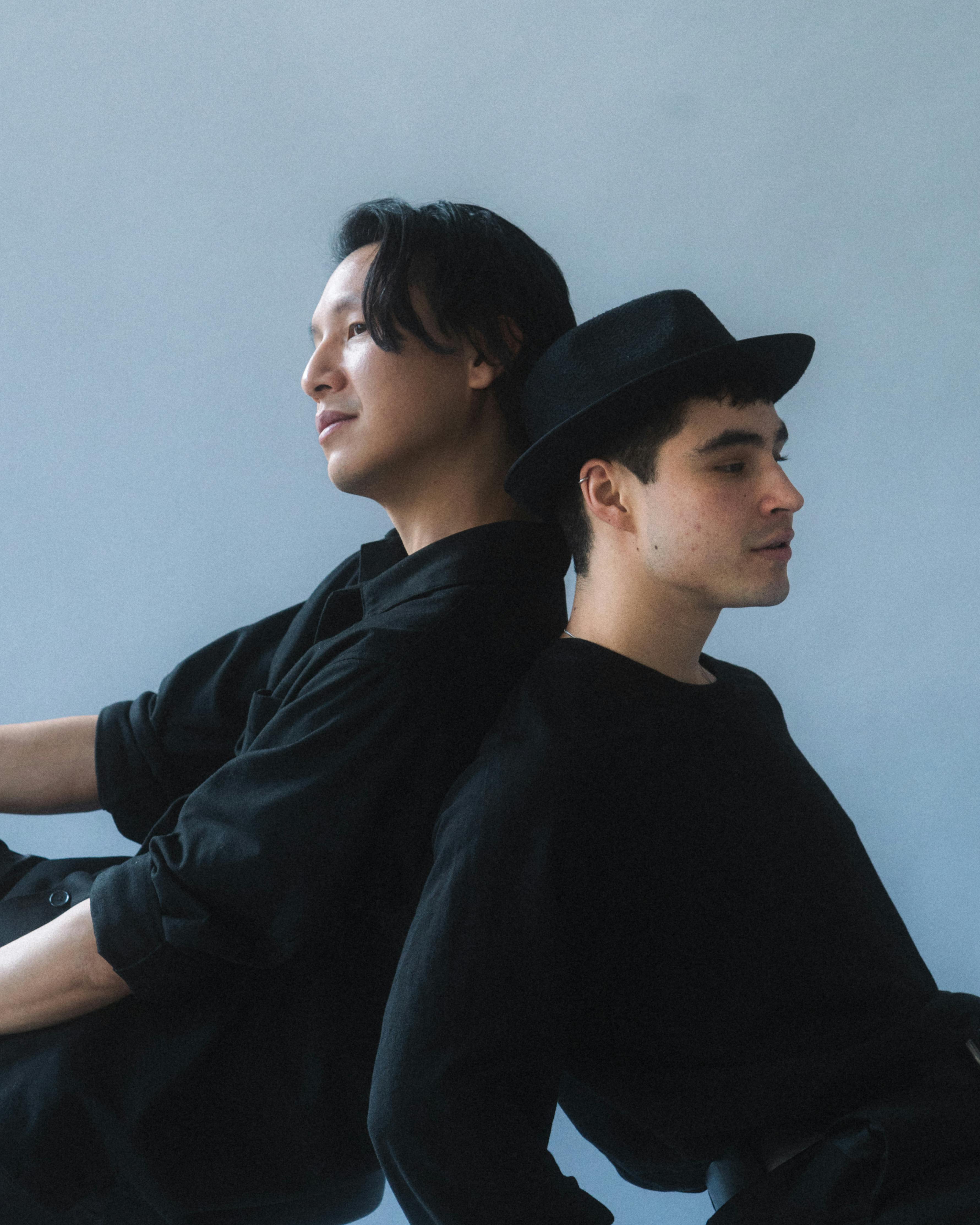 Two Fashion Models Posing Together · Free Stock Photo