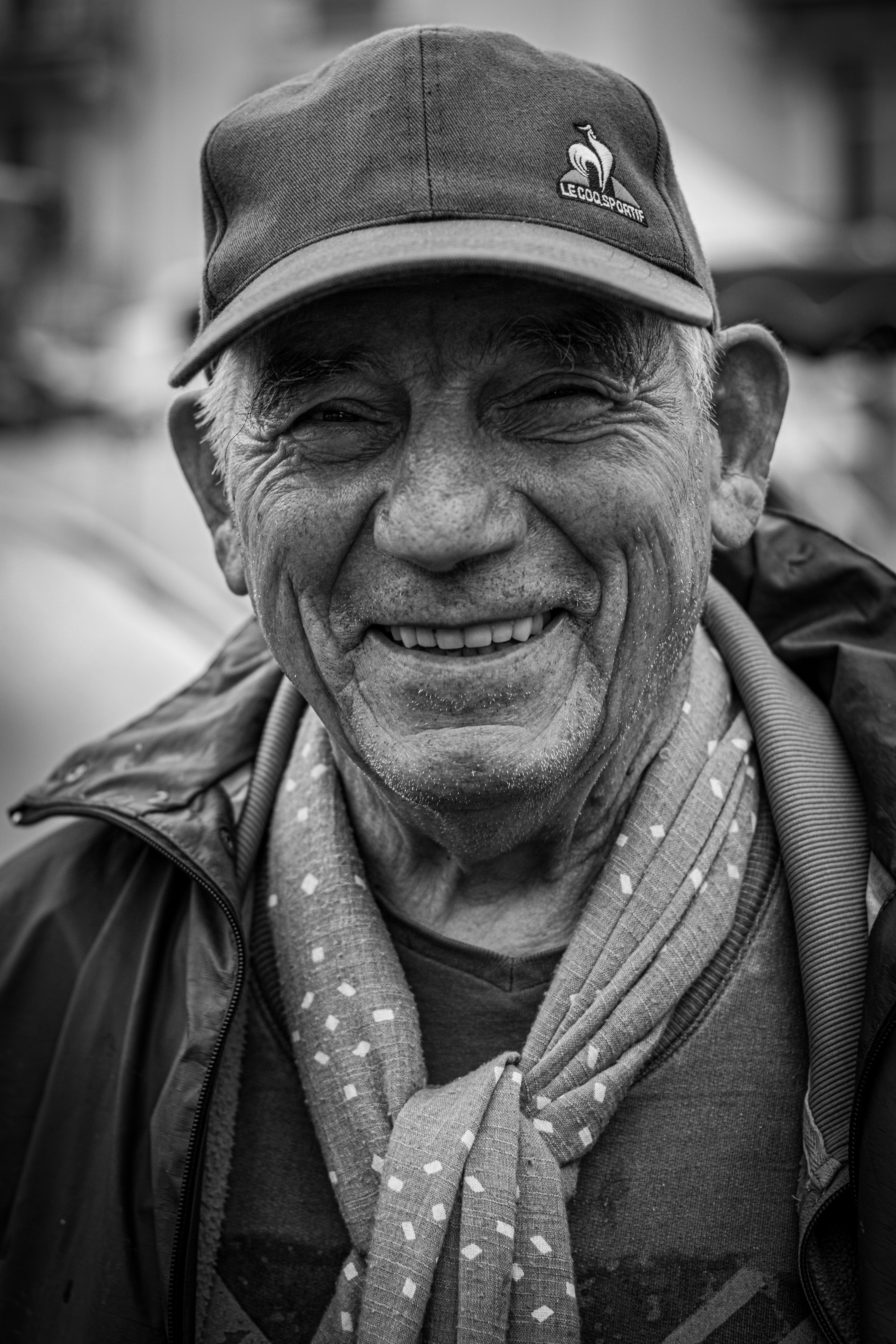 Portrait of Smiling Man in Cap · Free Stock Photo