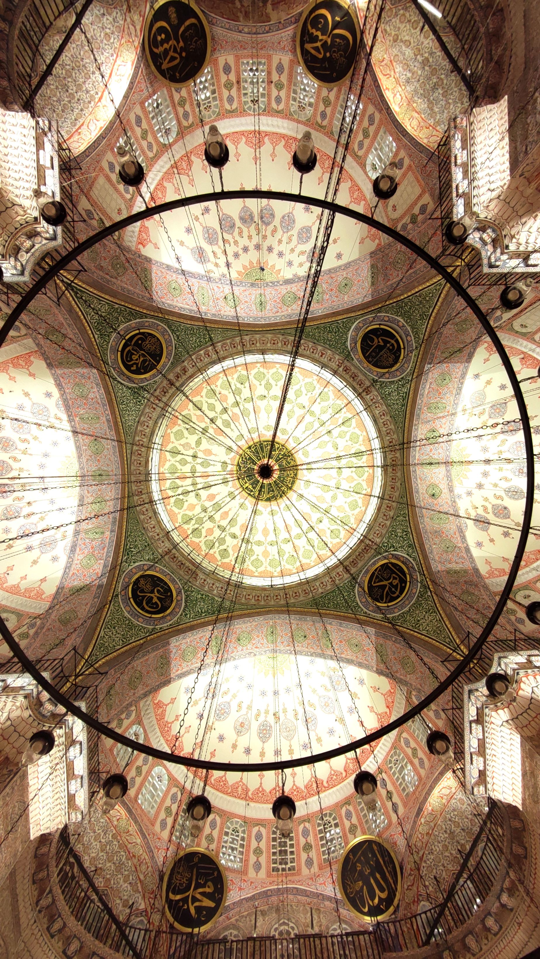 Ornamented Ceiling in Mosque · Free Stock Photo