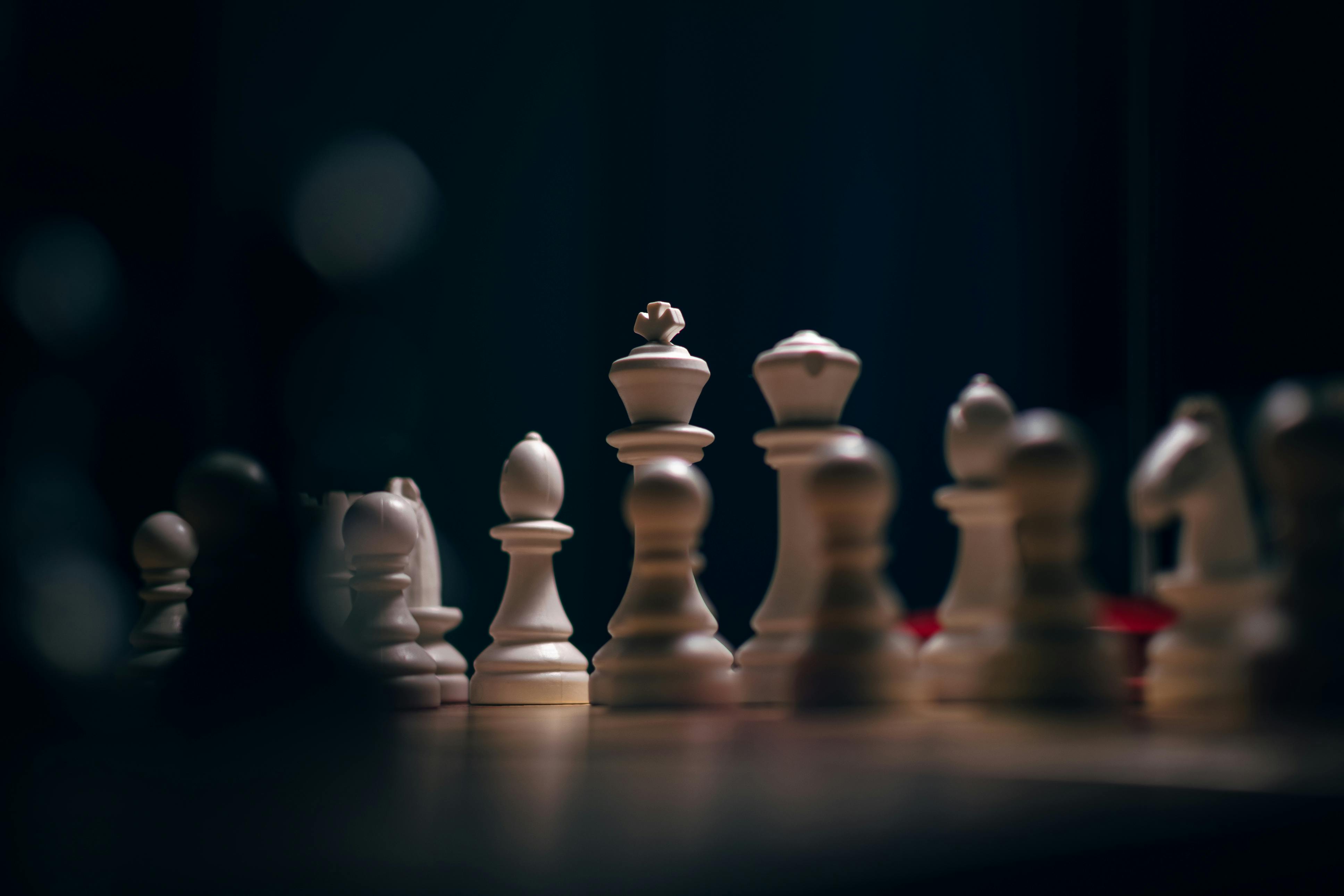 Close up of a Chessboard · Free Stock Photo