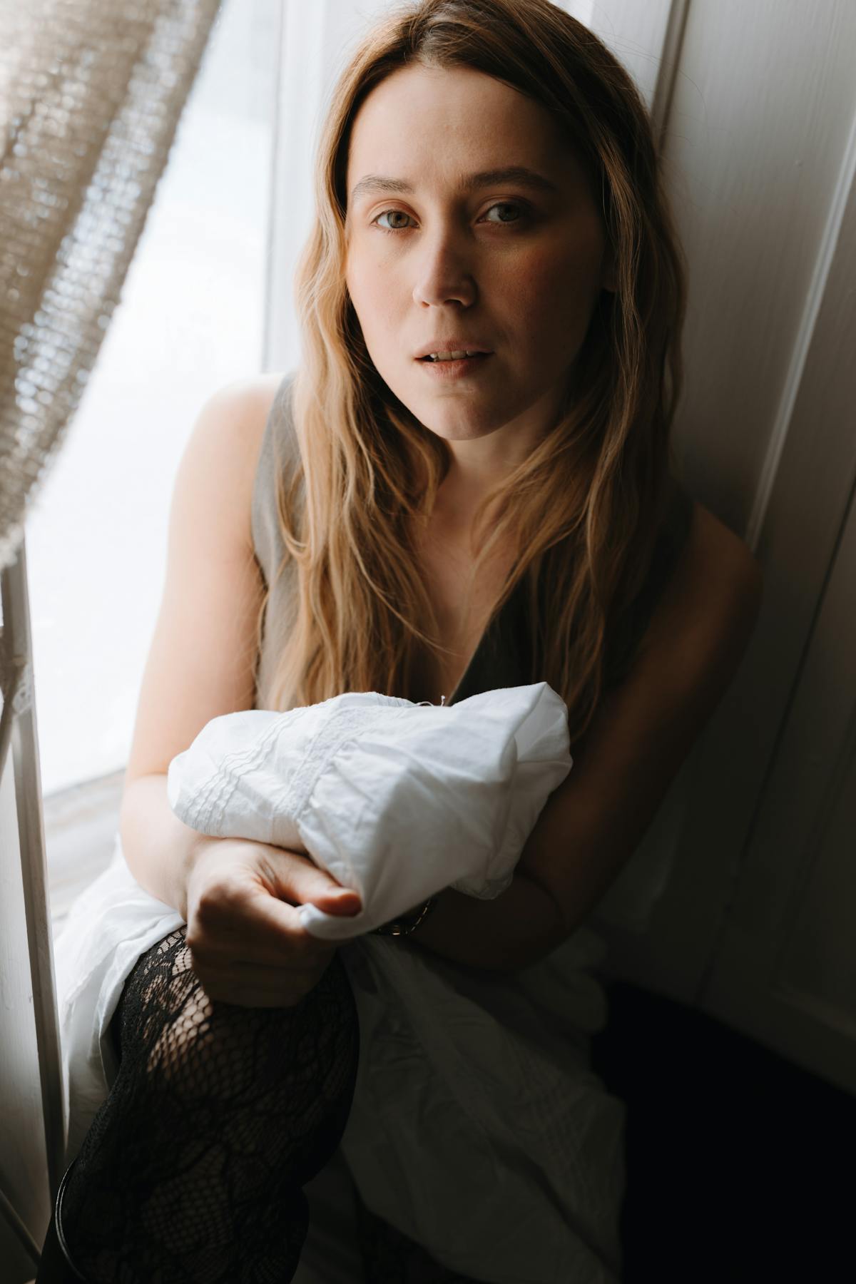 Young Woman Screaming At A Window Photos, Download The BEST Free Young ...