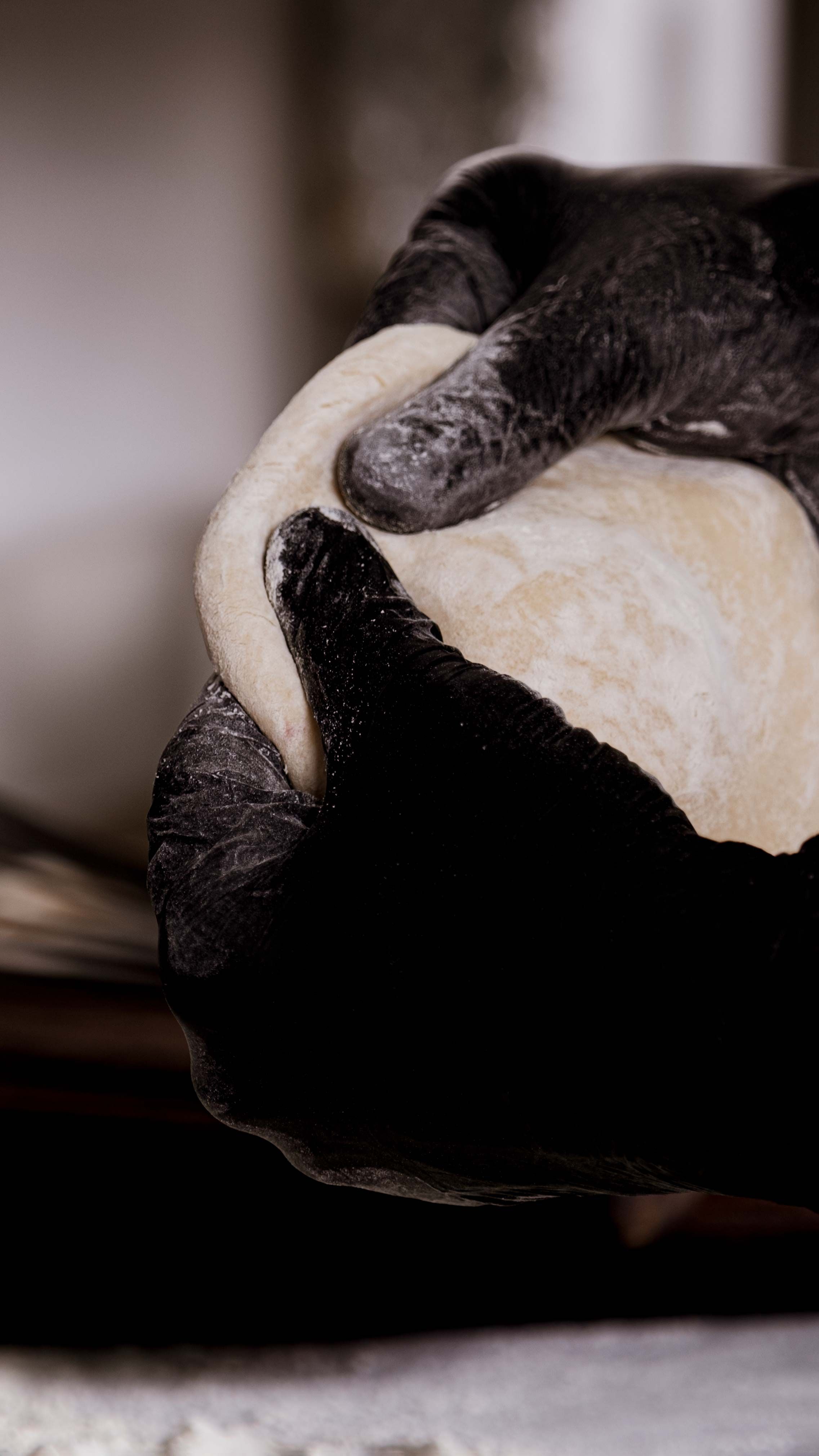 Chief making dough · Free Stock Photo