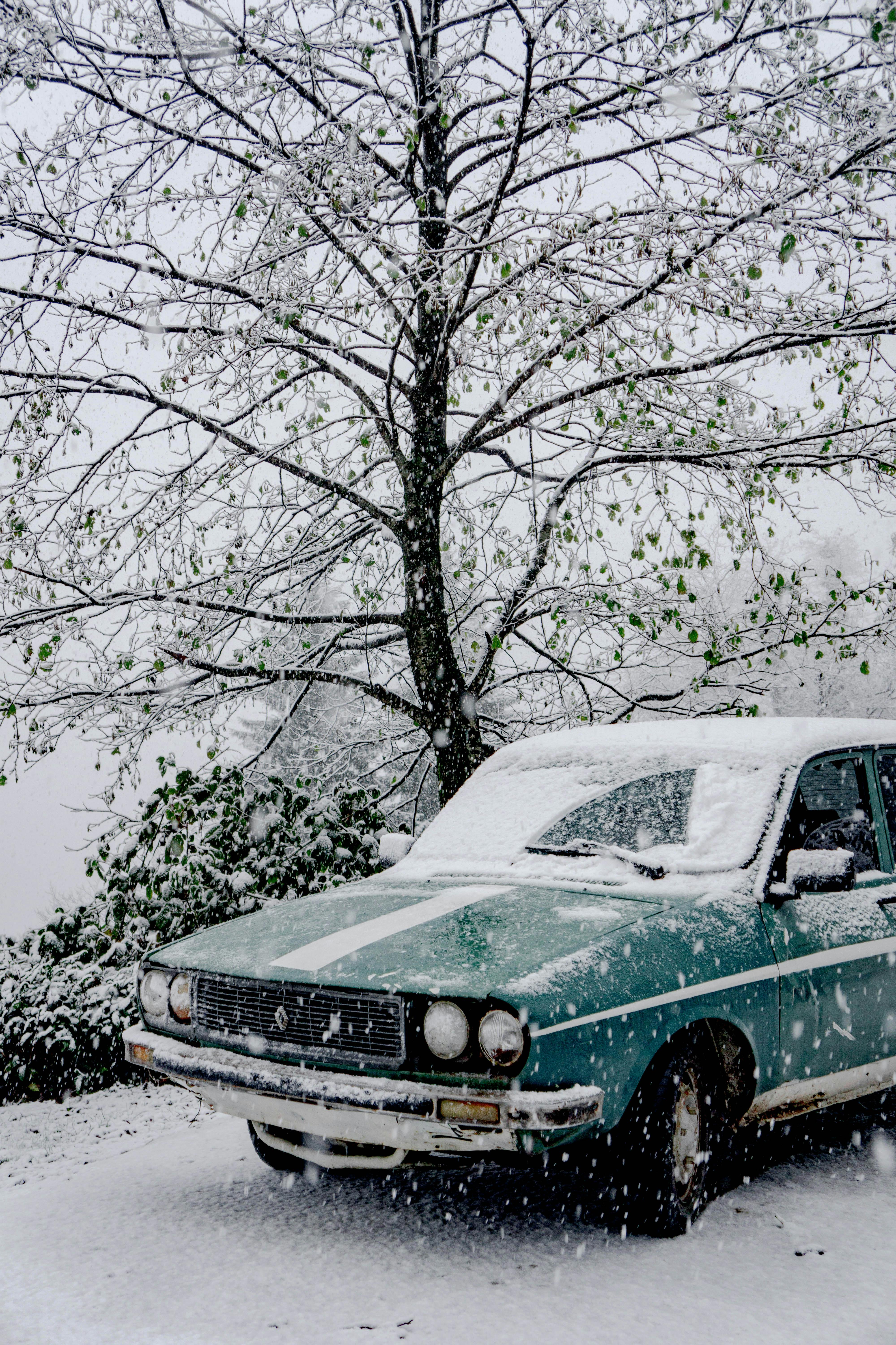 Close-up Photo of Toy Car on Snow · Free Stock Photo