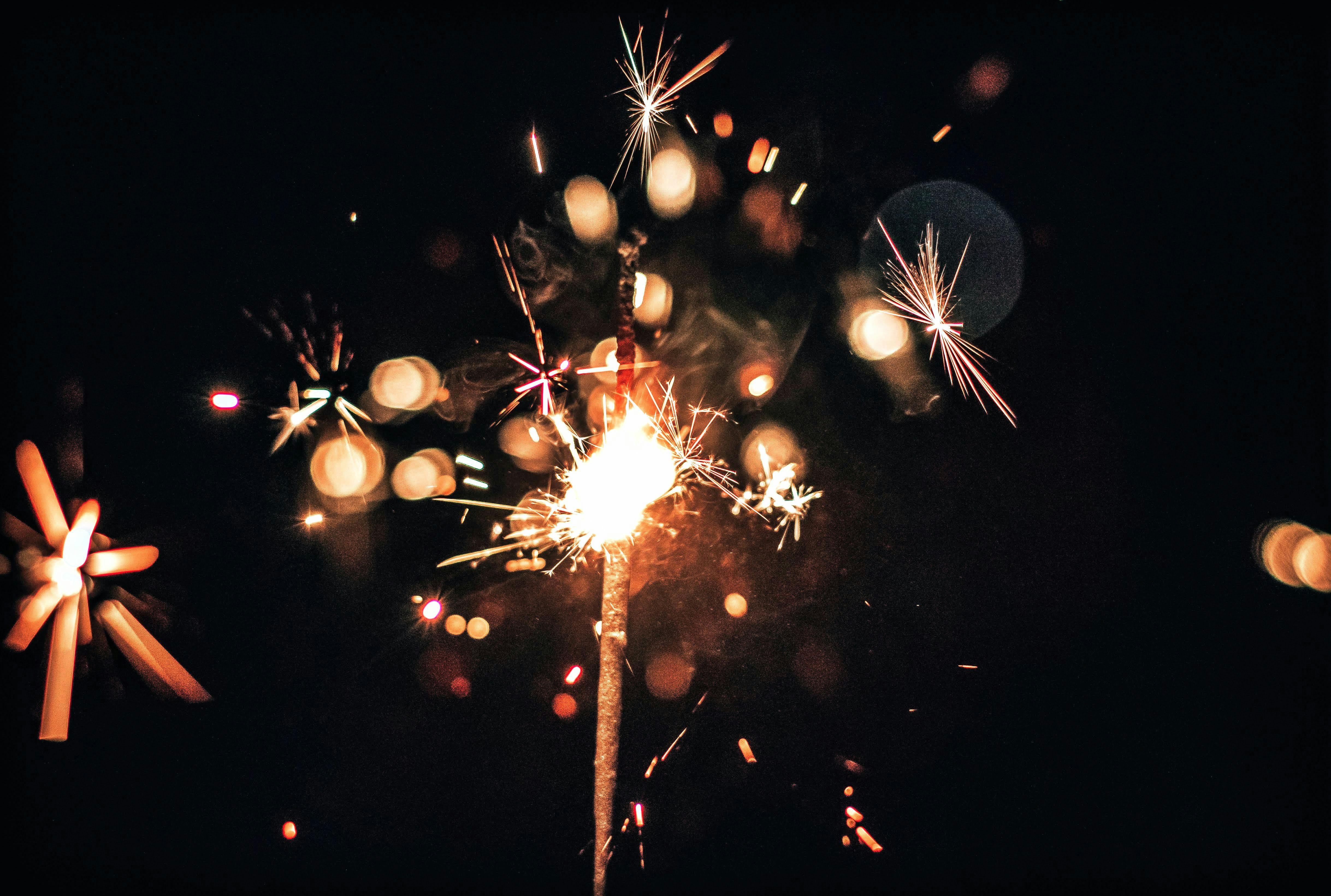 Close up of a Sparkler · Free Stock Photo