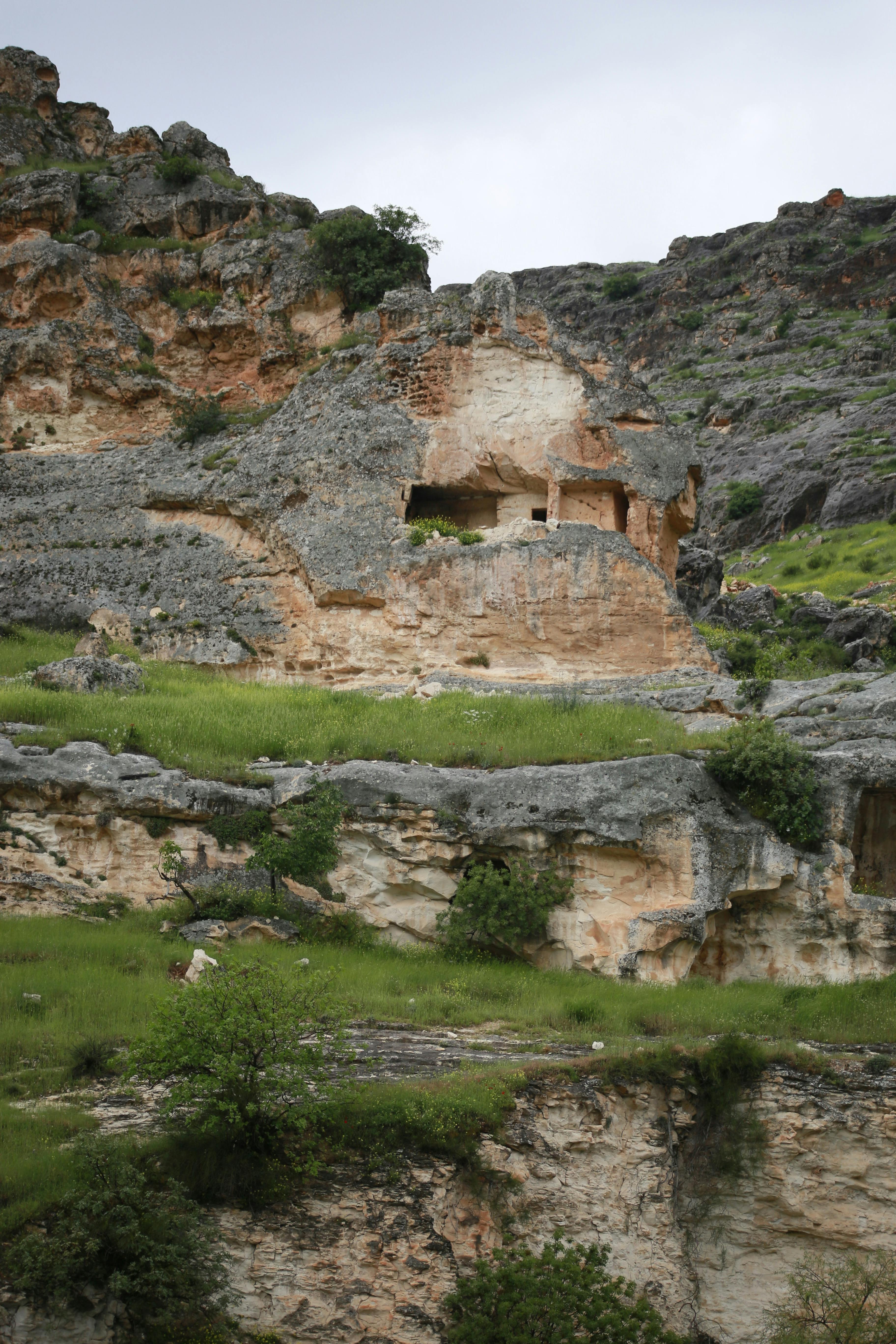 Ancient Rock Carved Buildings in Gravina in Puglia · Free Stock Photo