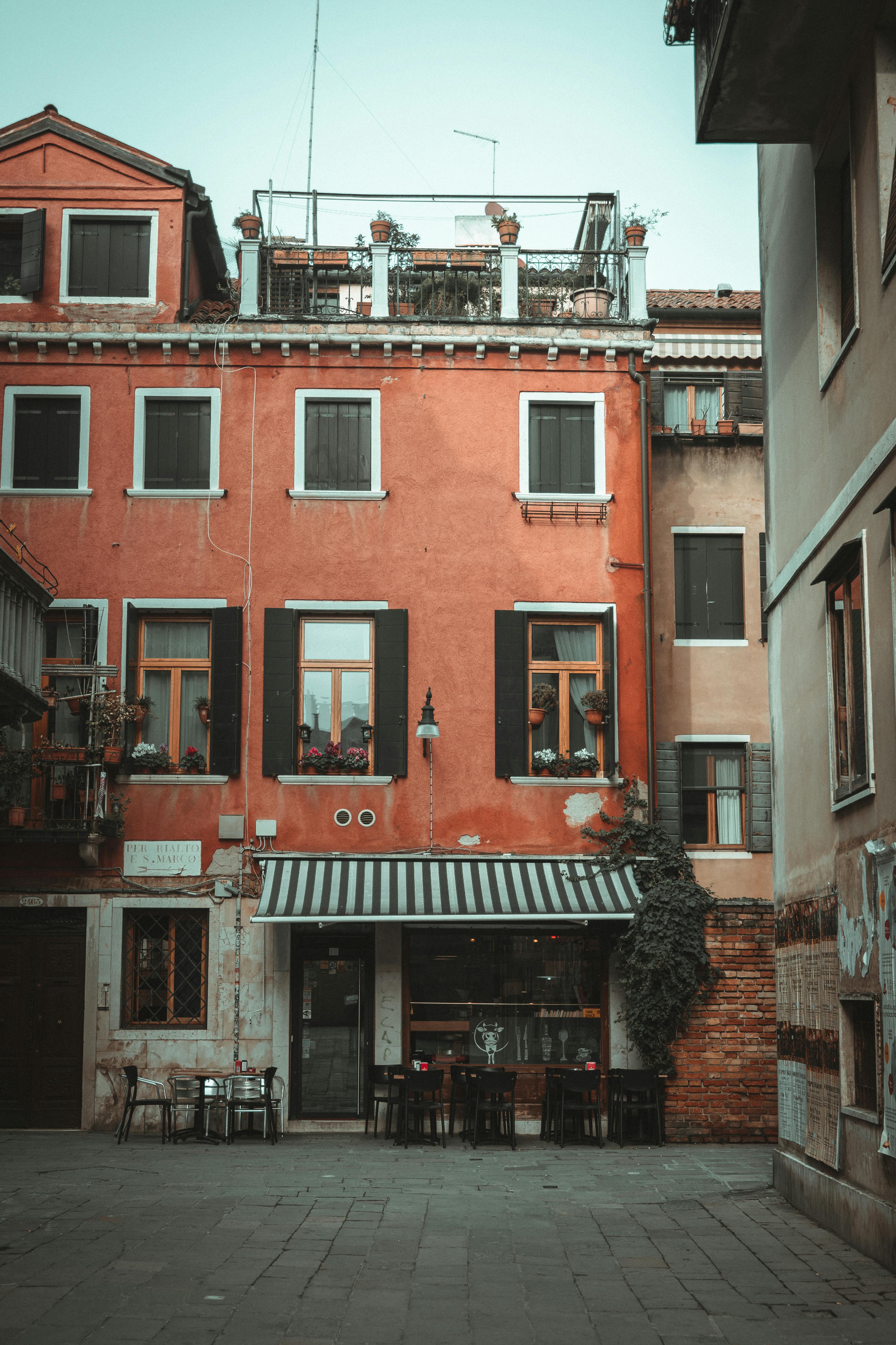 Red Building Exterior · Free Stock Photo