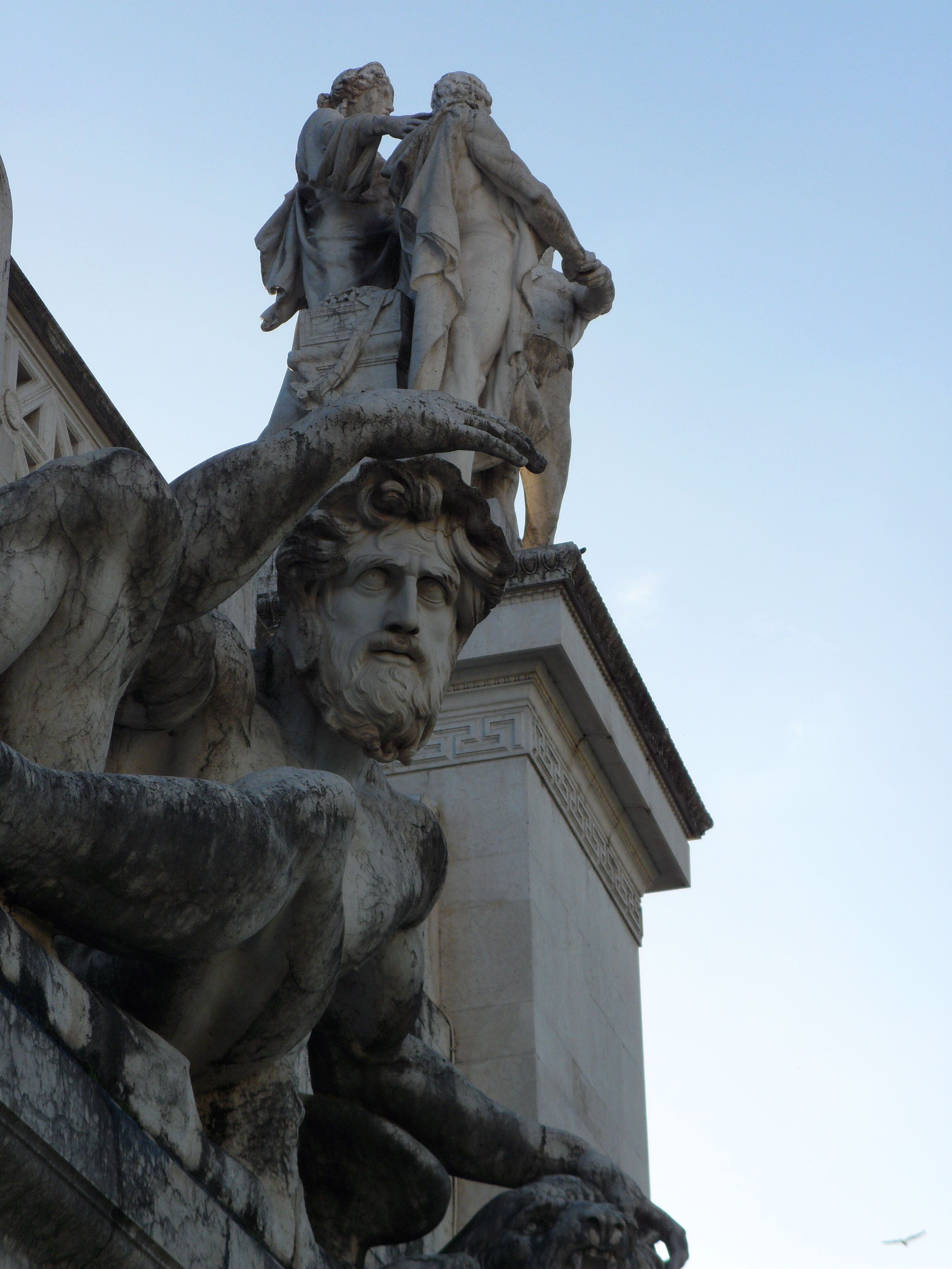 Sculptures and Marble Monument · Free Stock Photo