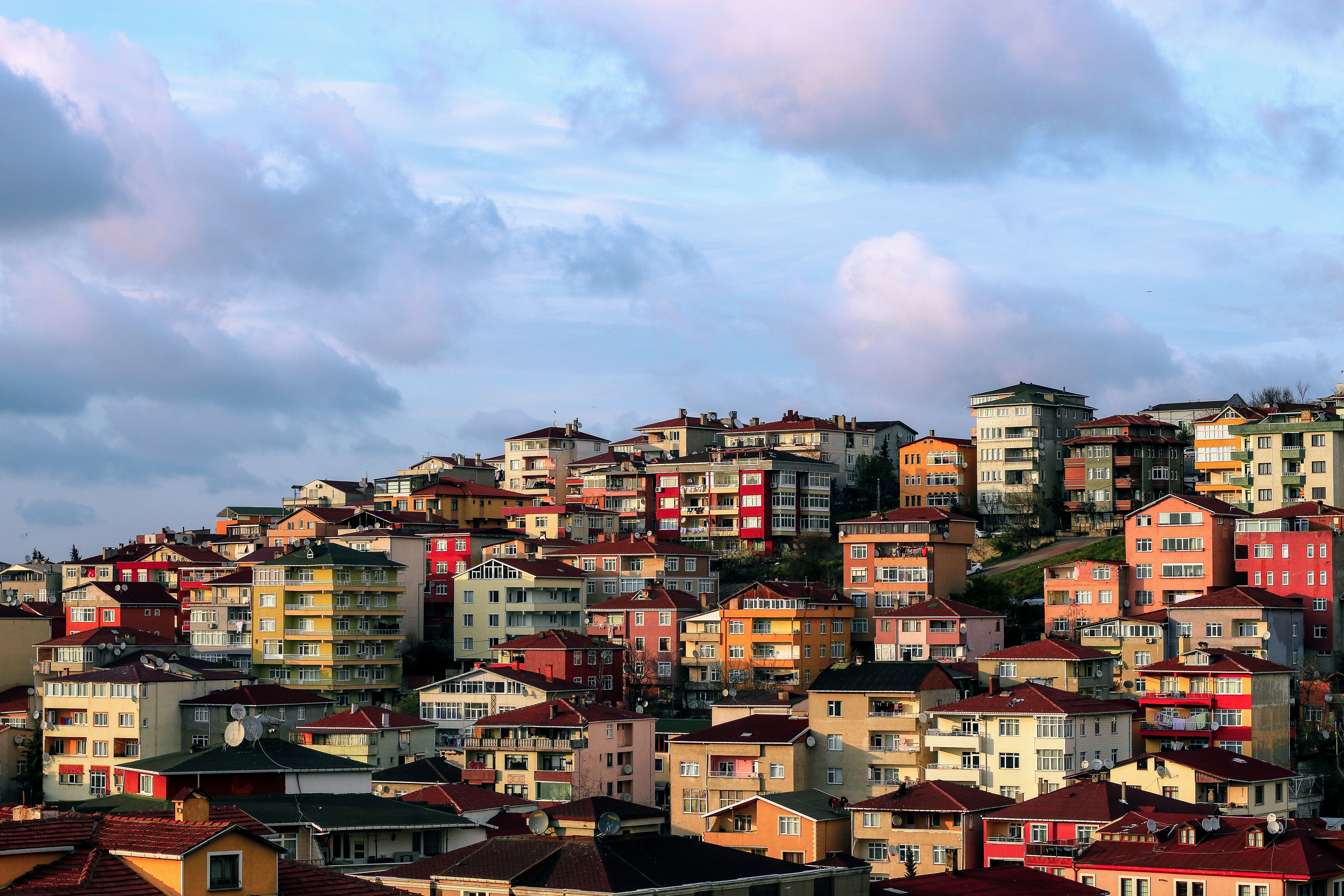 Residential Buildings in Town · Free Stock Photo