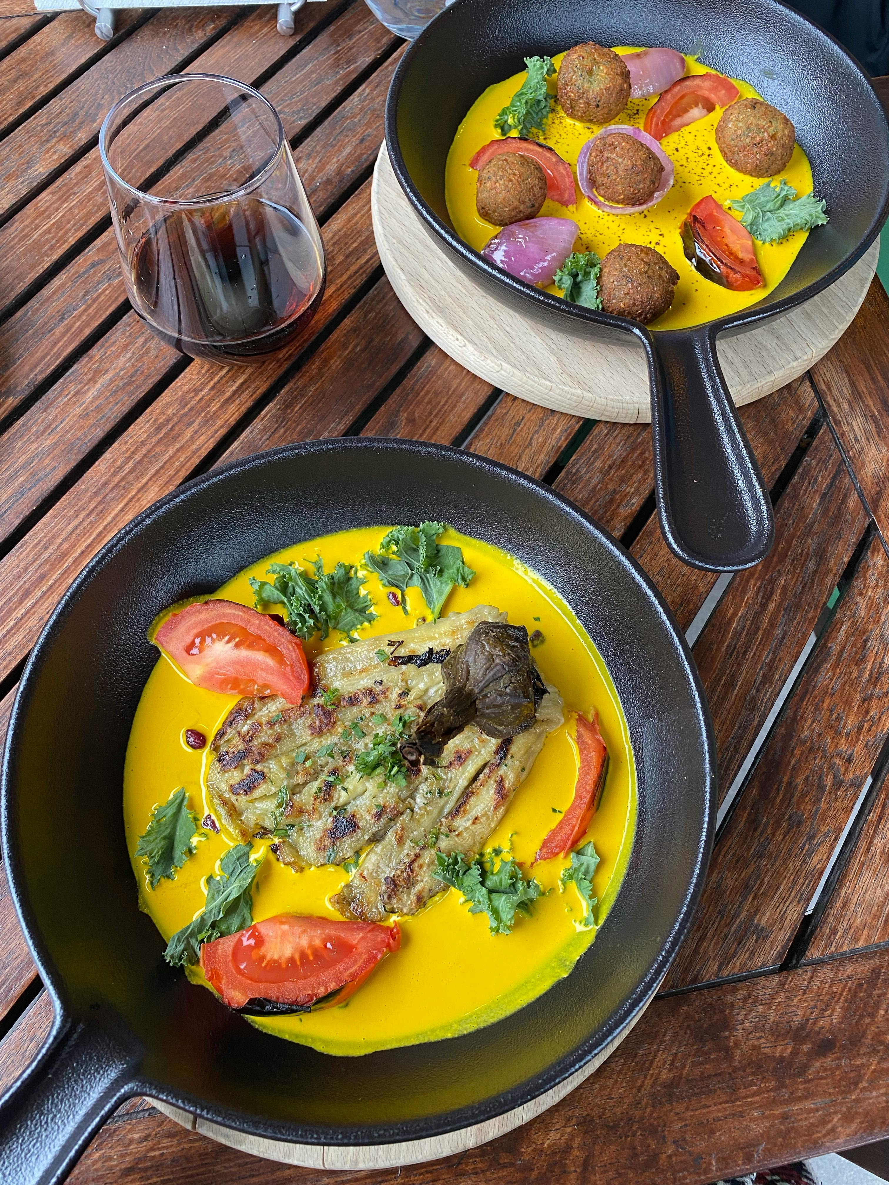 Food on Pans · Free Stock Photo