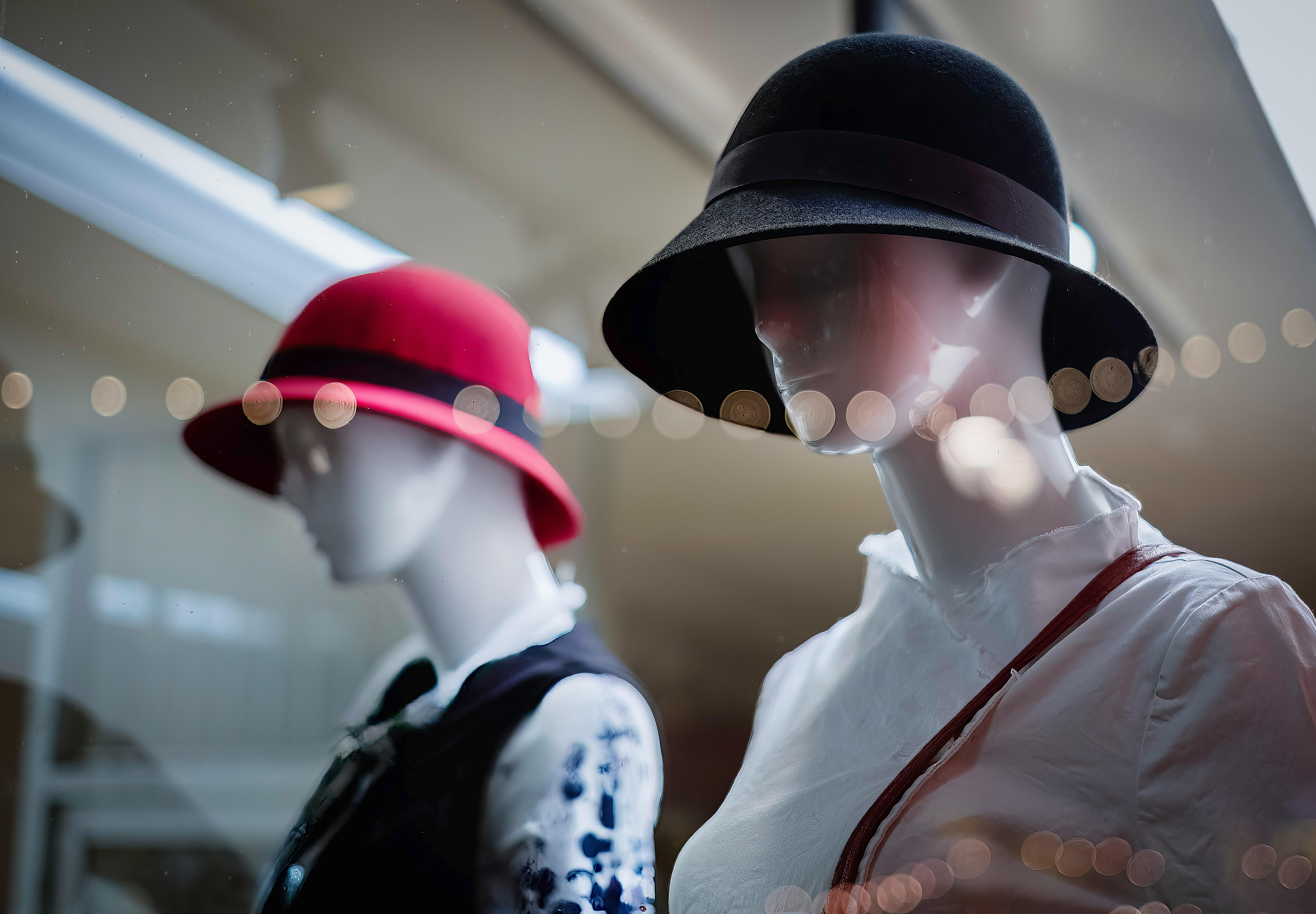 Clothes behind Window · Free Stock Photo