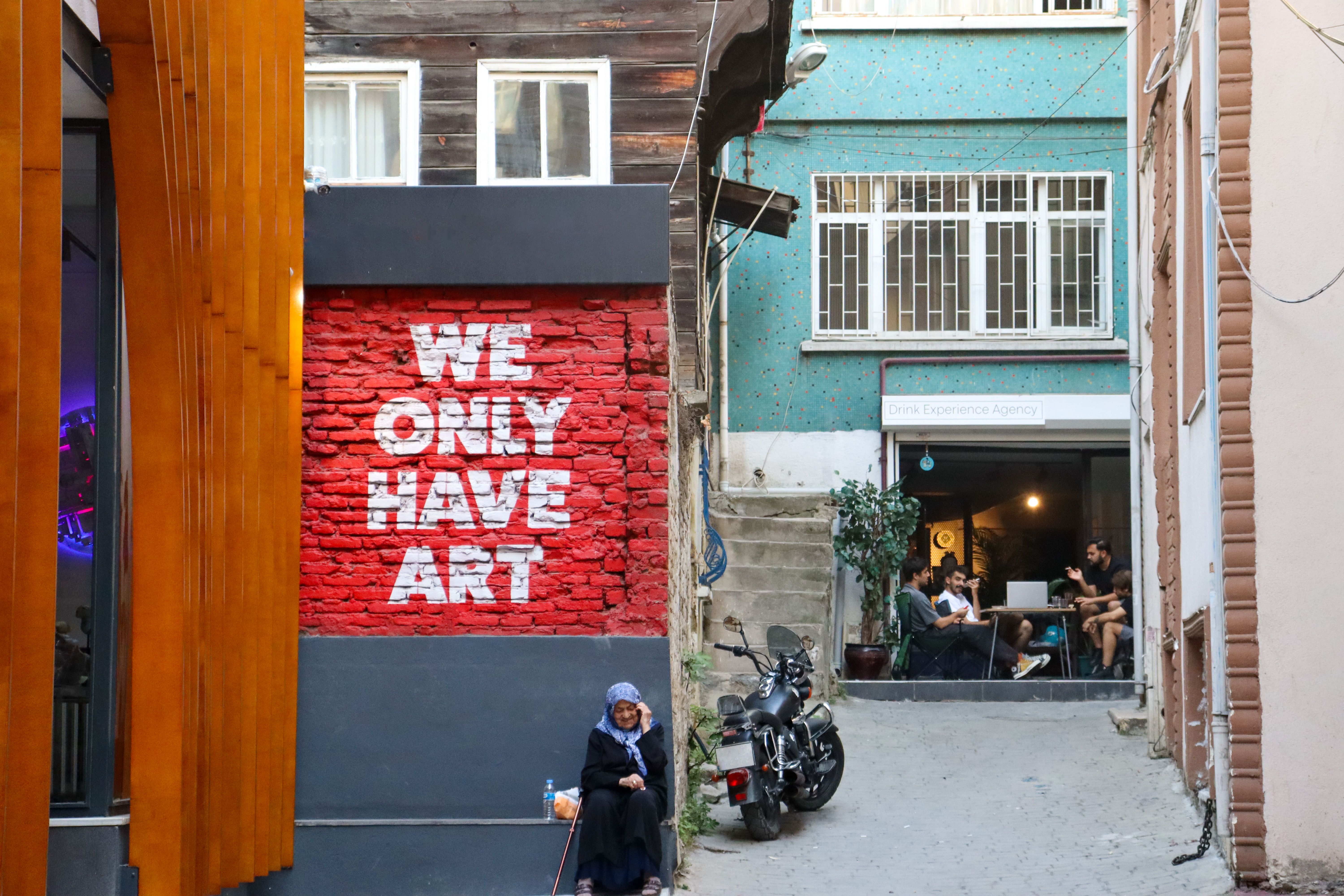 we only have art · Free Stock Photo