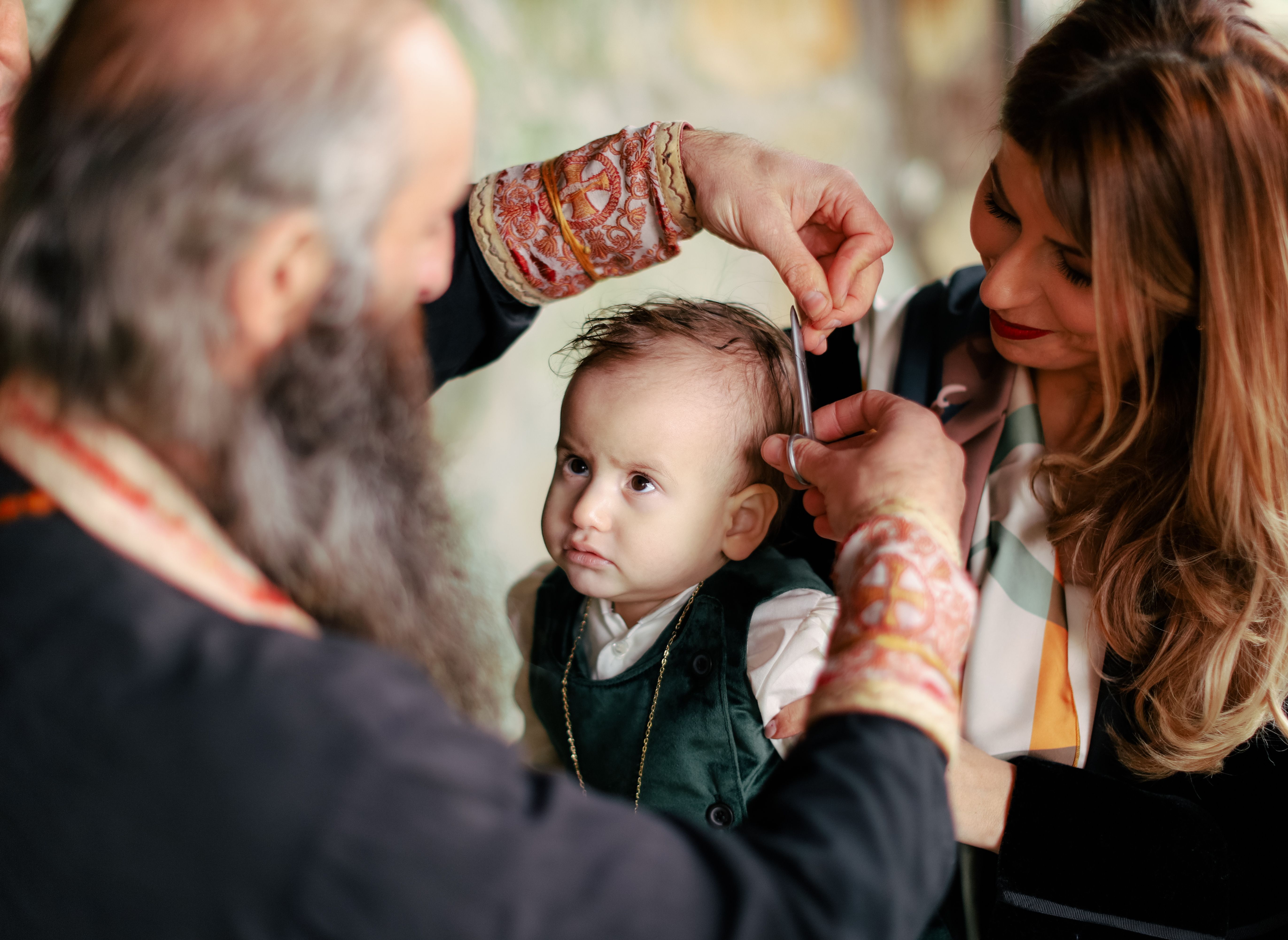 Child during Religious Ceremony · Free Stock Photo