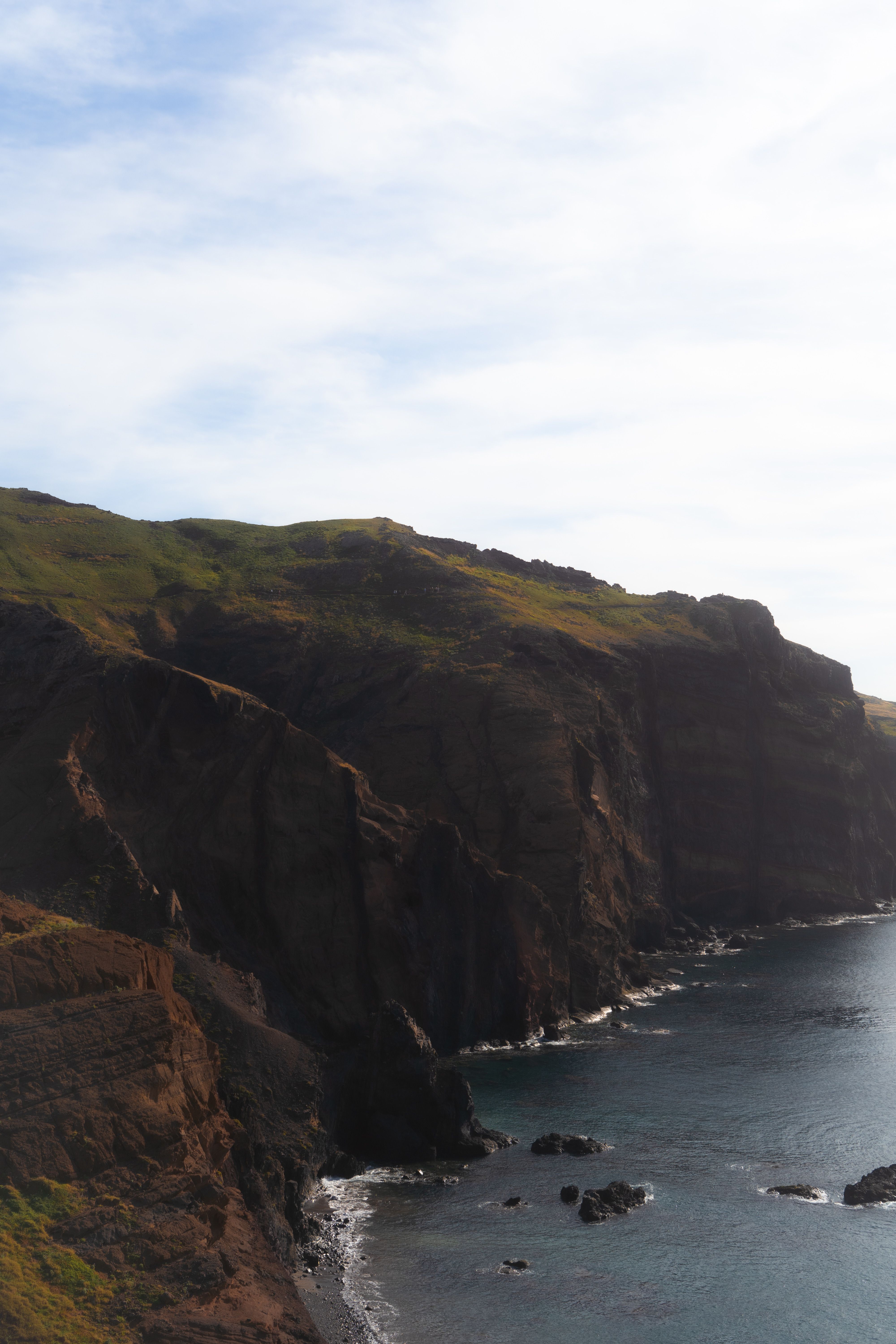 Steep Coastal Cliffs · Free Stock Photo