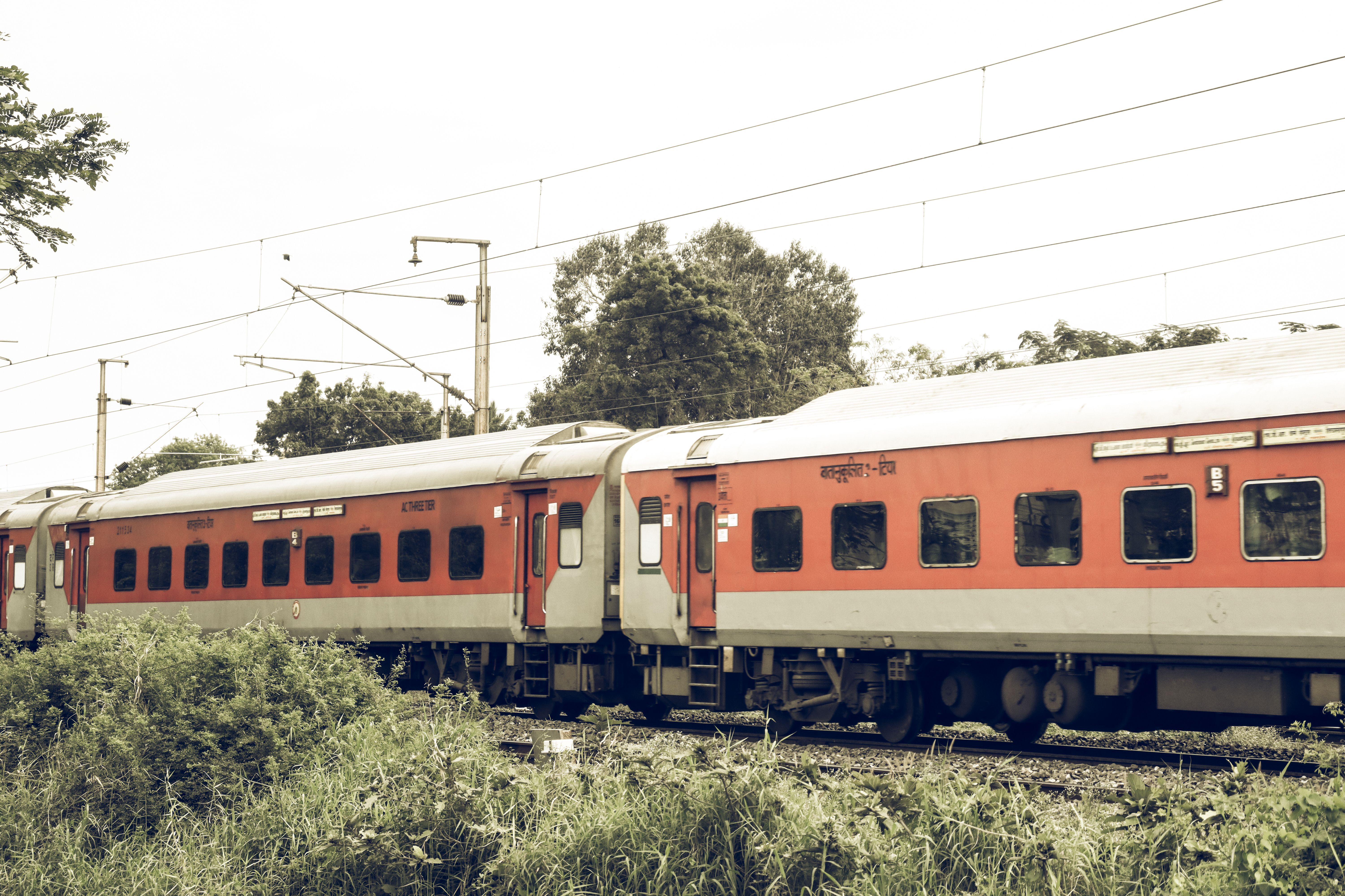 Cars on Running Indian Train · Free Stock Photo