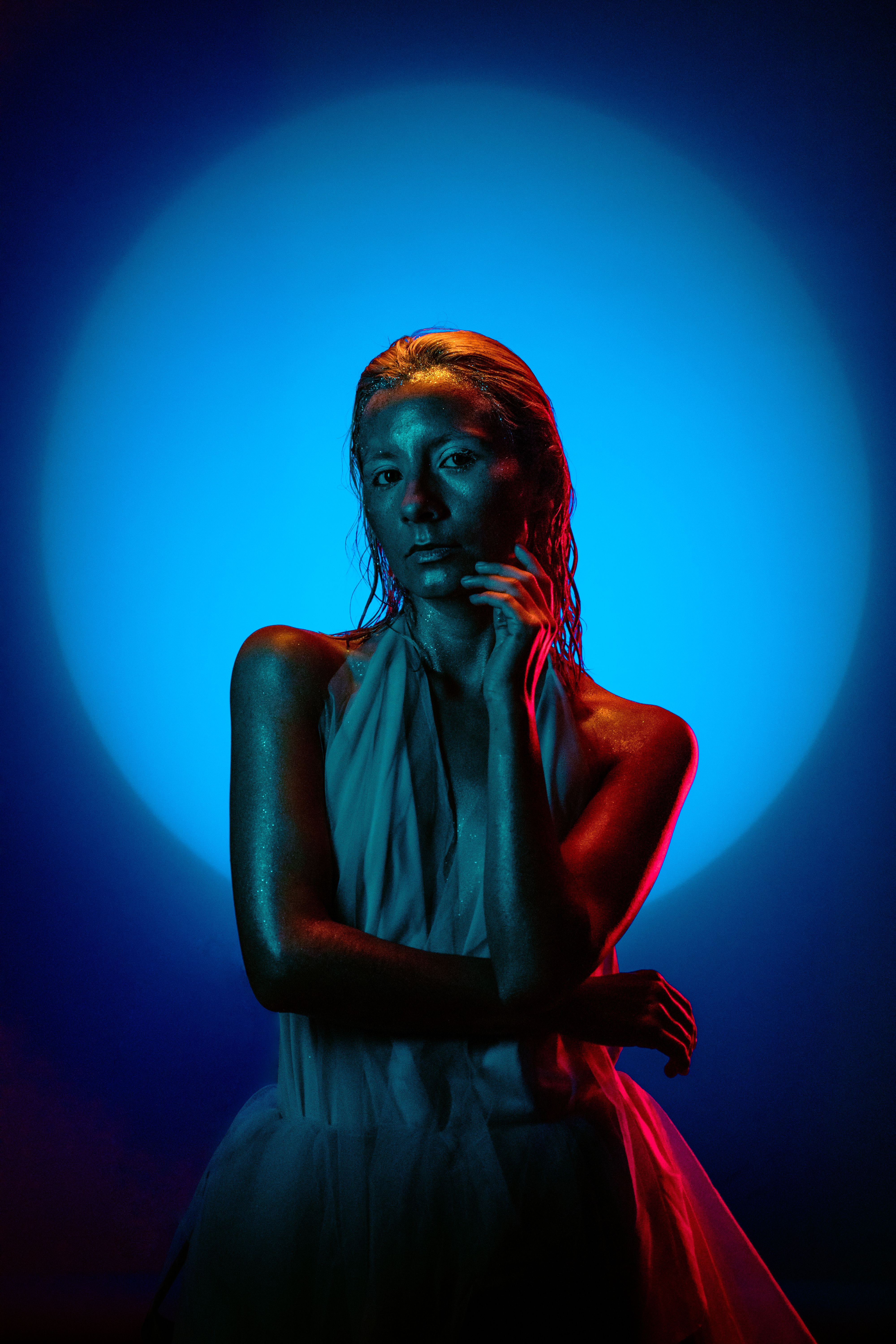 Model Posing in Dress · Free Stock Photo