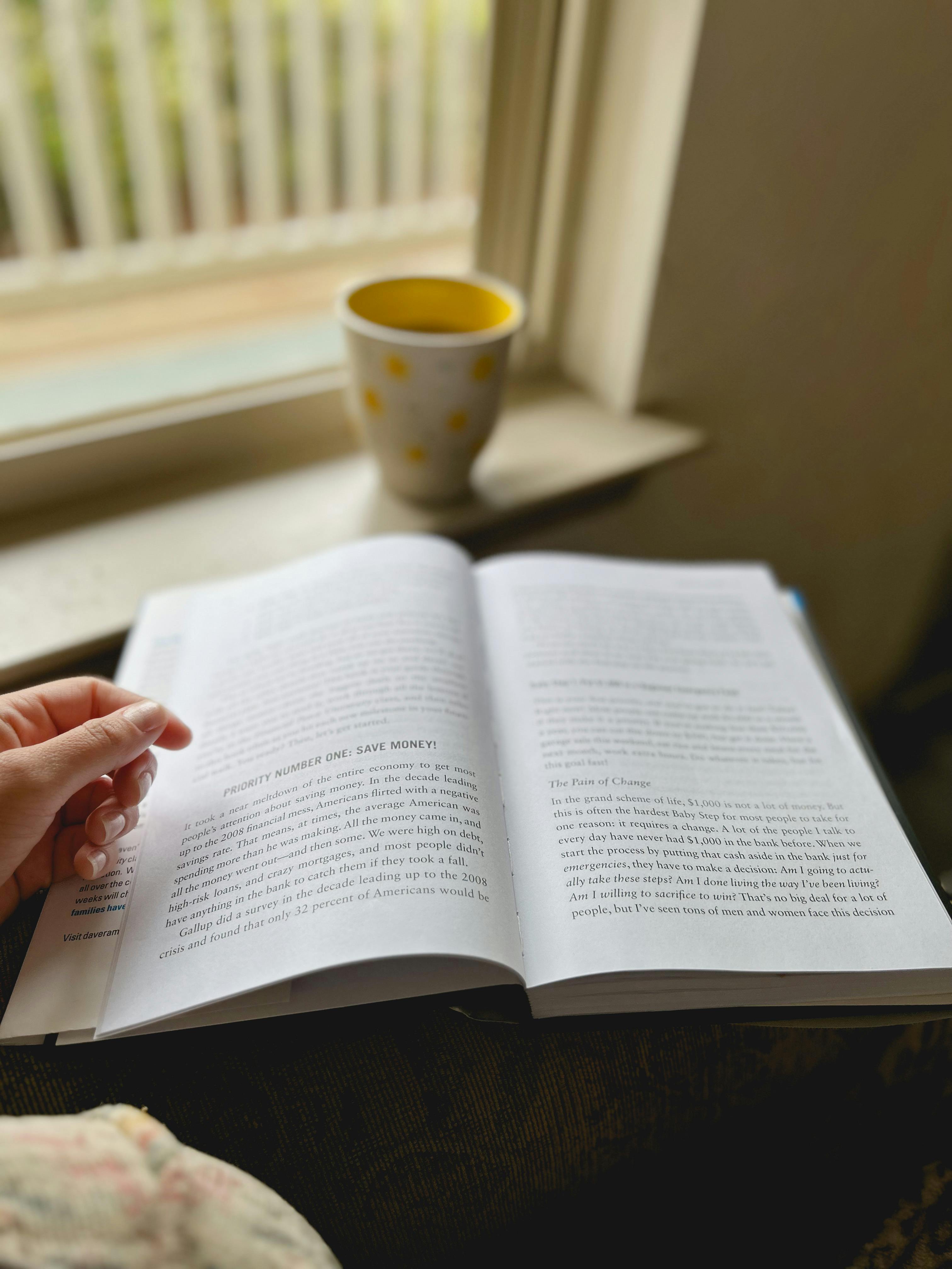 Woman Hand over Book · Free Stock Photo