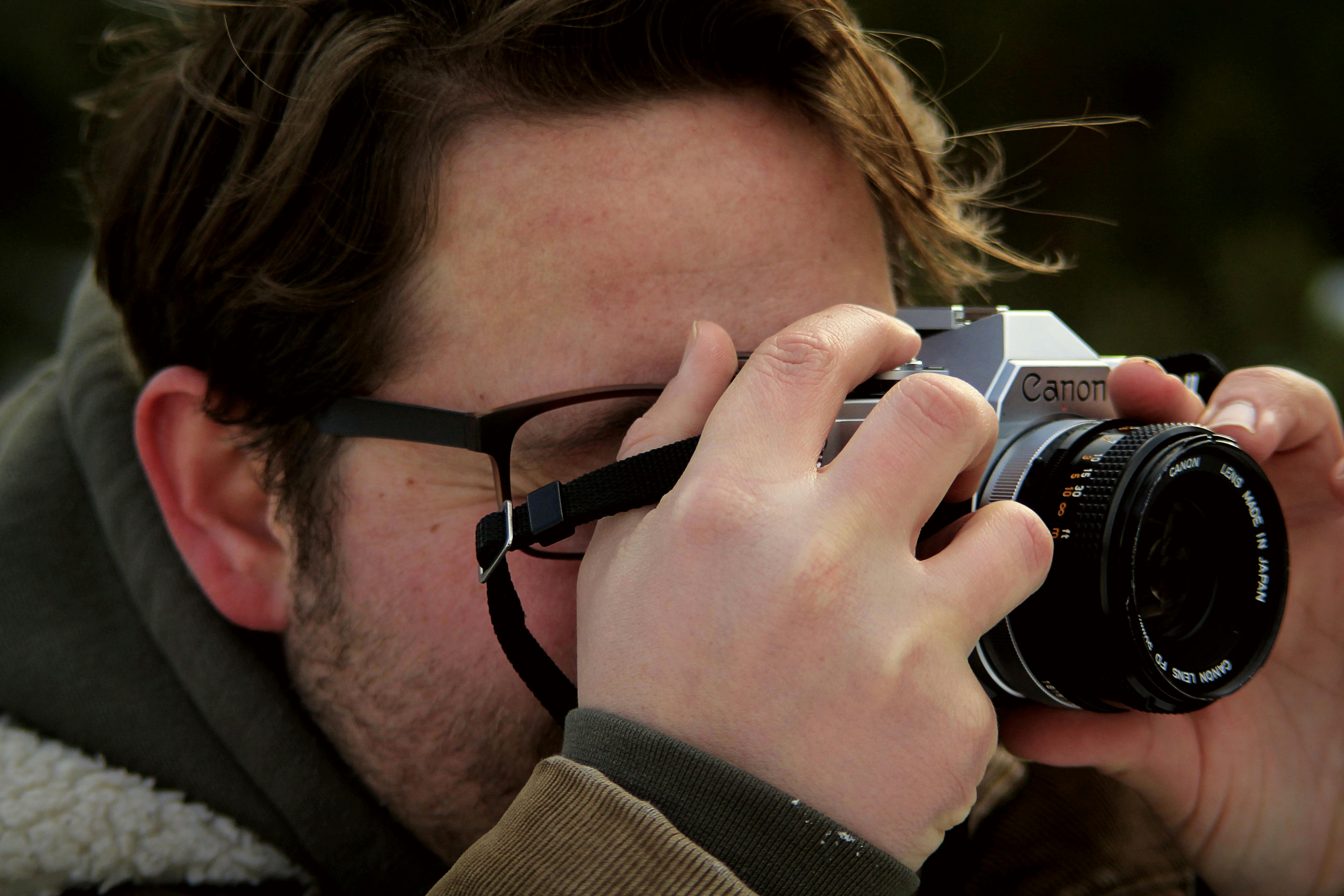 Black and Silver Canon Dslr Camera · Free Stock Photo