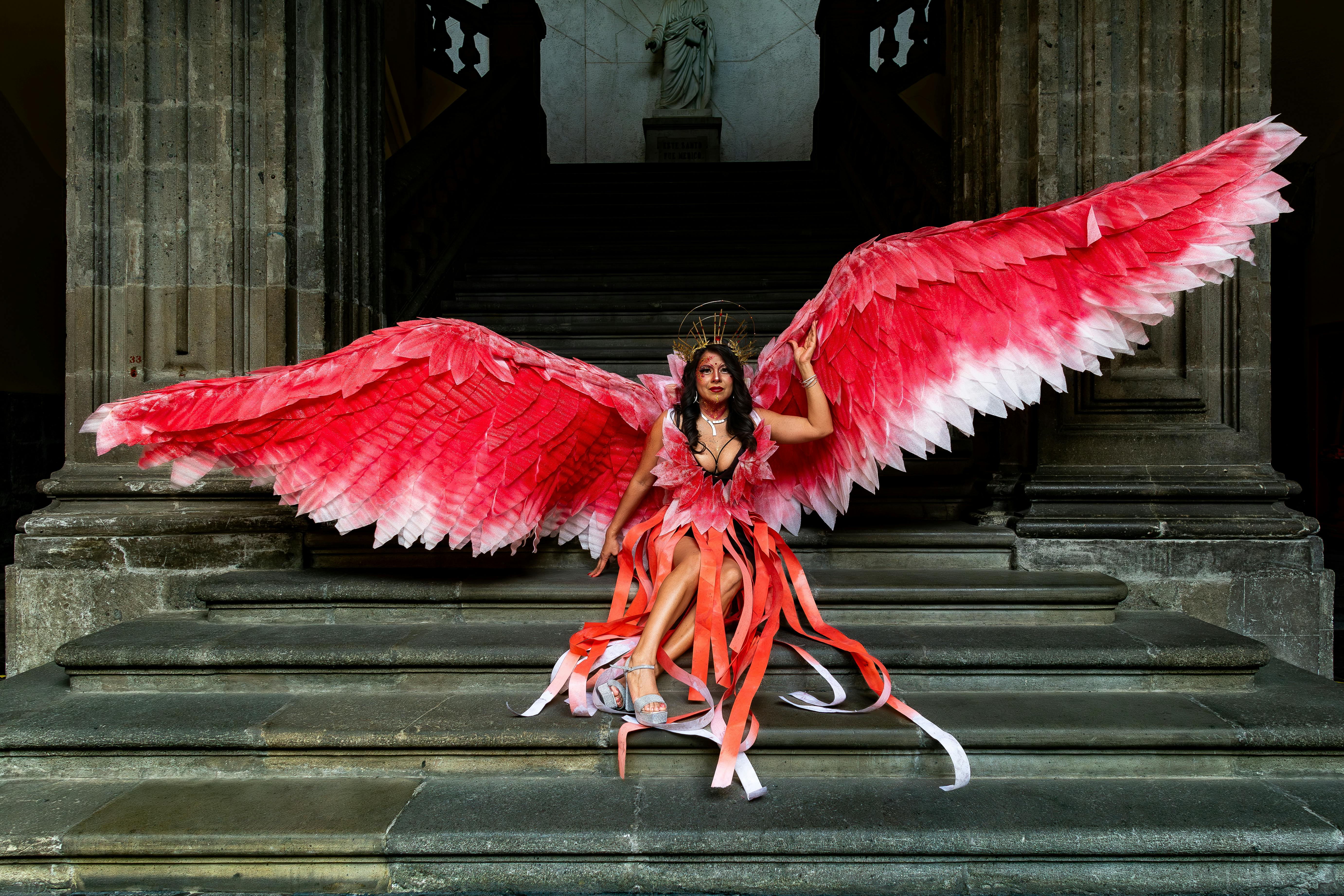 Red Angel Wings Photos, Download The BEST Free Red Angel Wings Stock ...