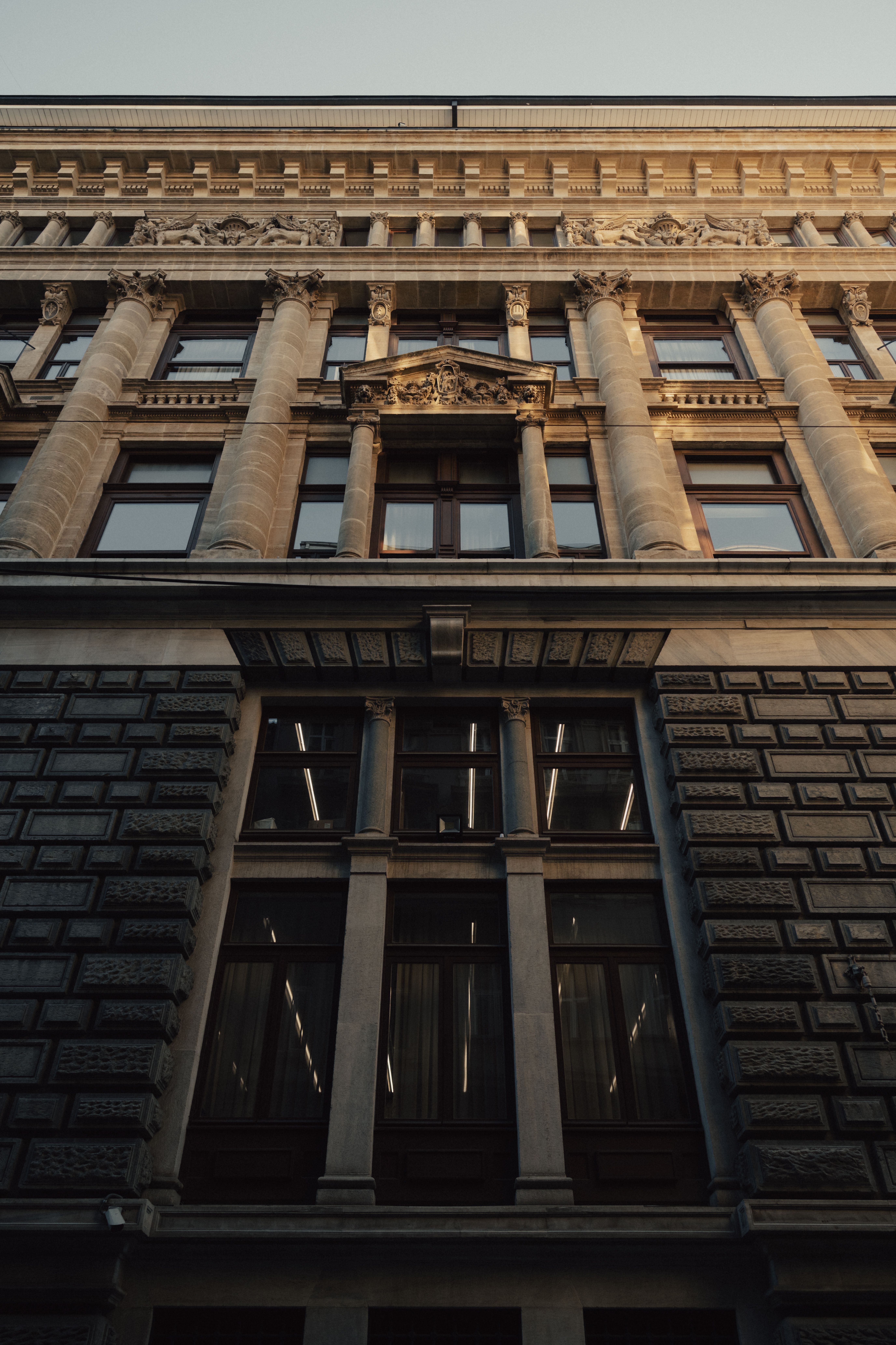 Low Angle Shot of Salt Galata Facade - a Modern Art Gallery in Istanbul ...