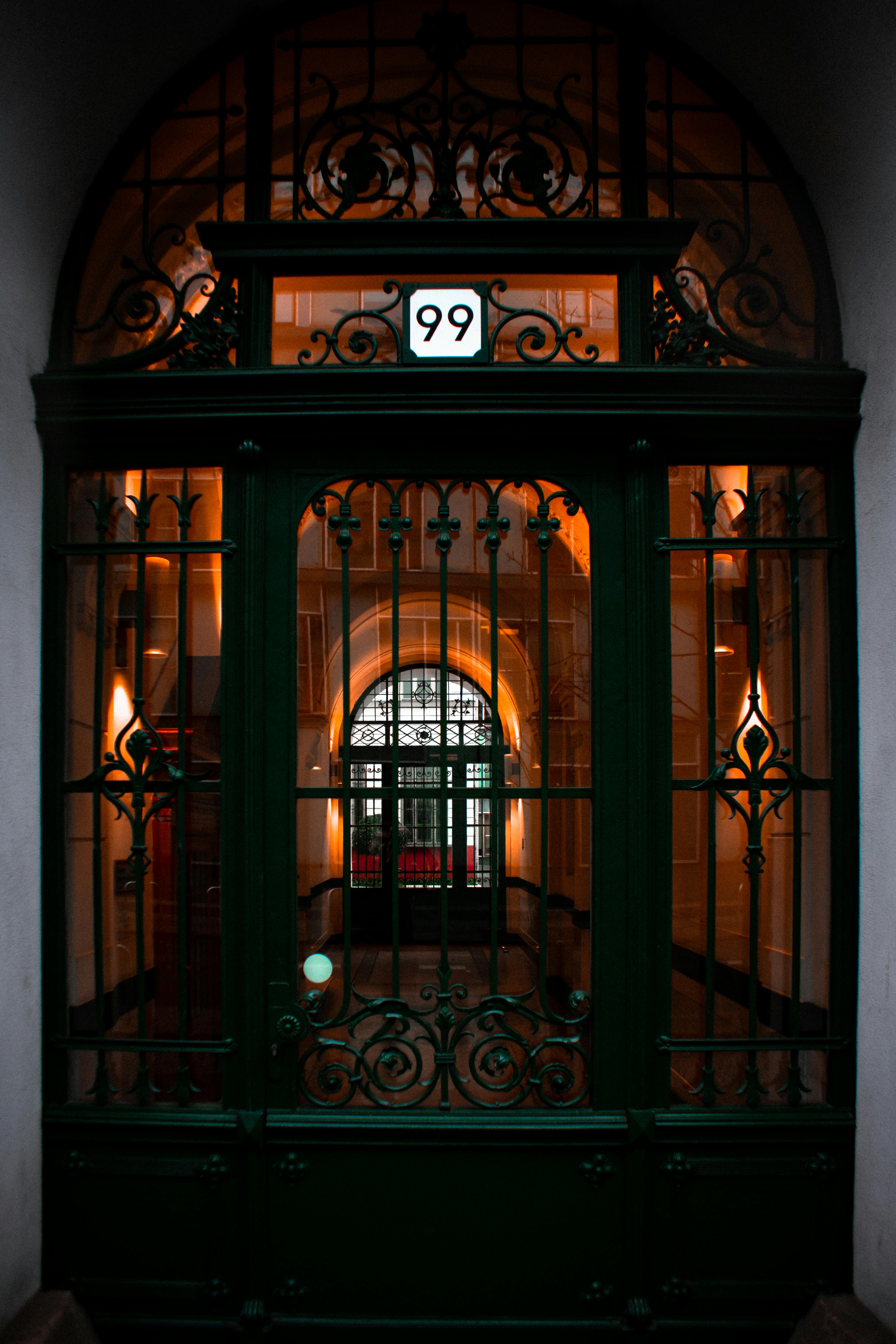 White Metal Gate · Free Stock Photo