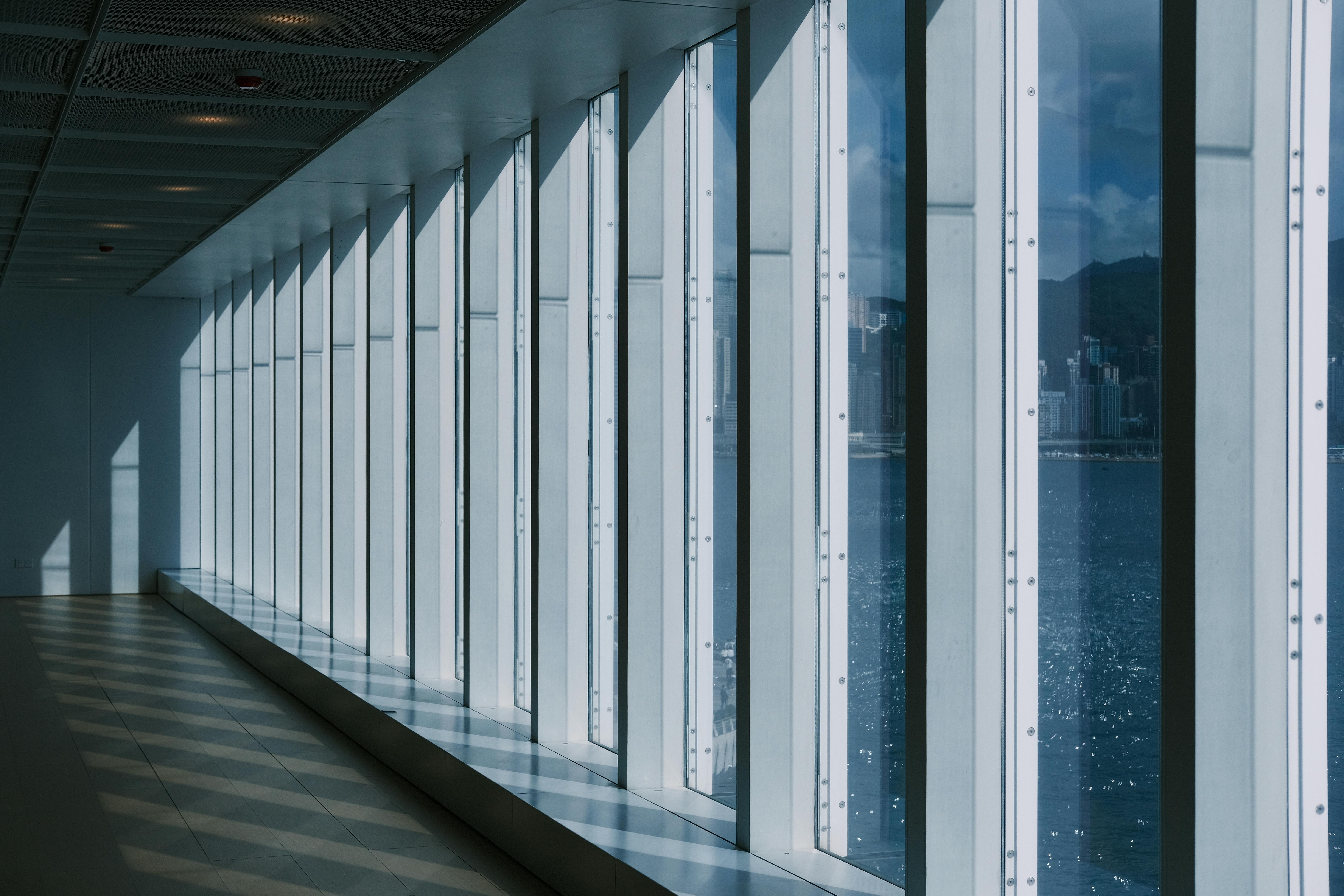 Wall with Windows · Free Stock Photo