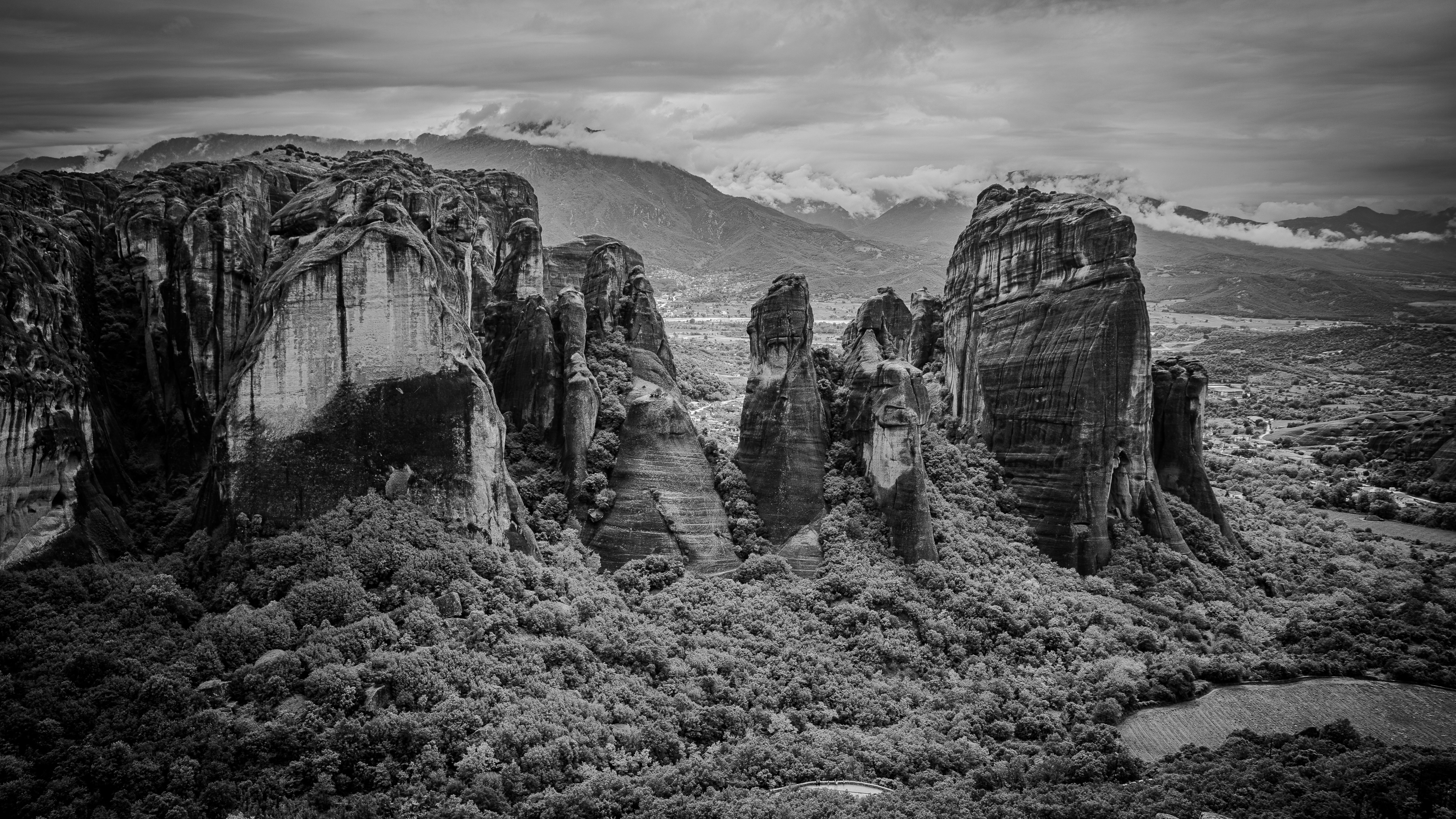 Landscape of Meteora in Greece · Free Stock Photo