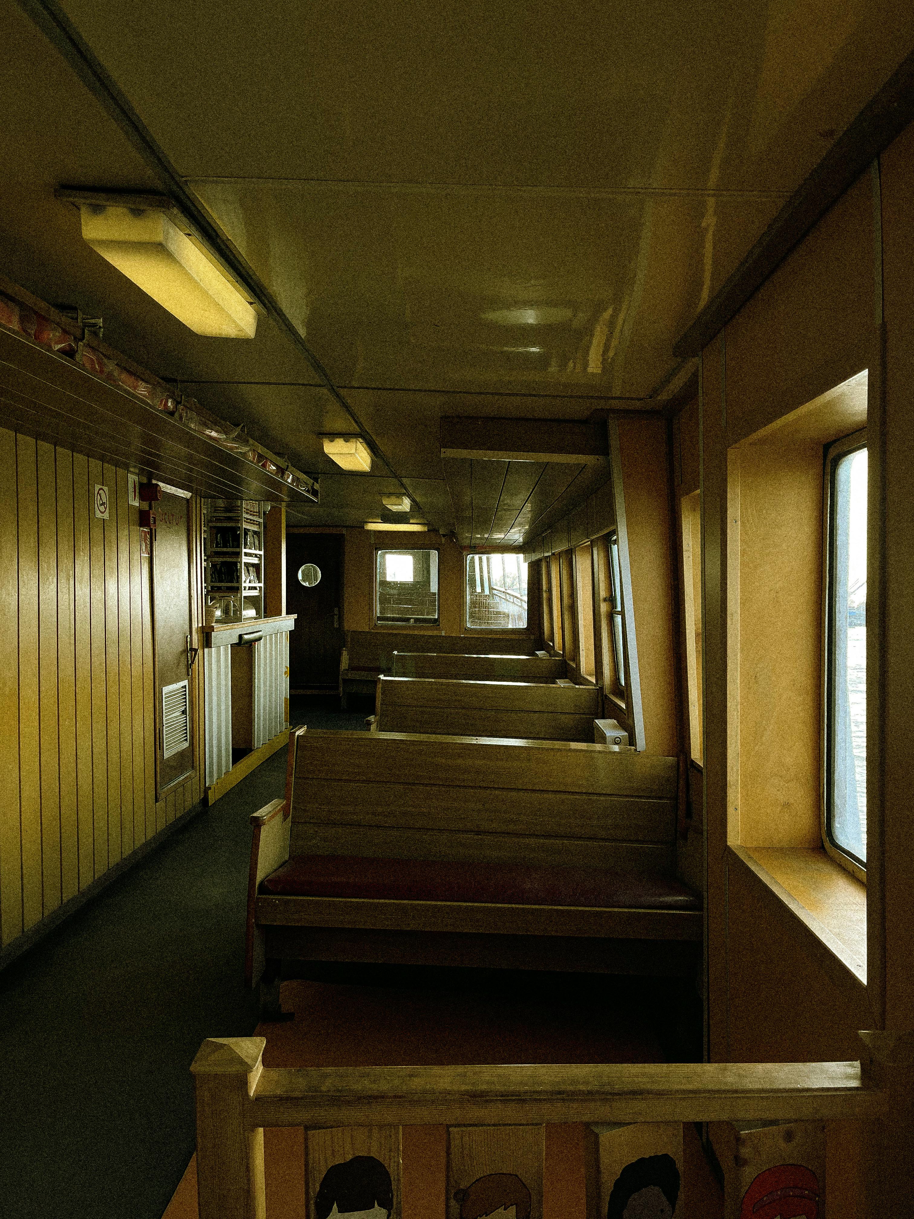 Interior of Ferry · Free Stock Photo