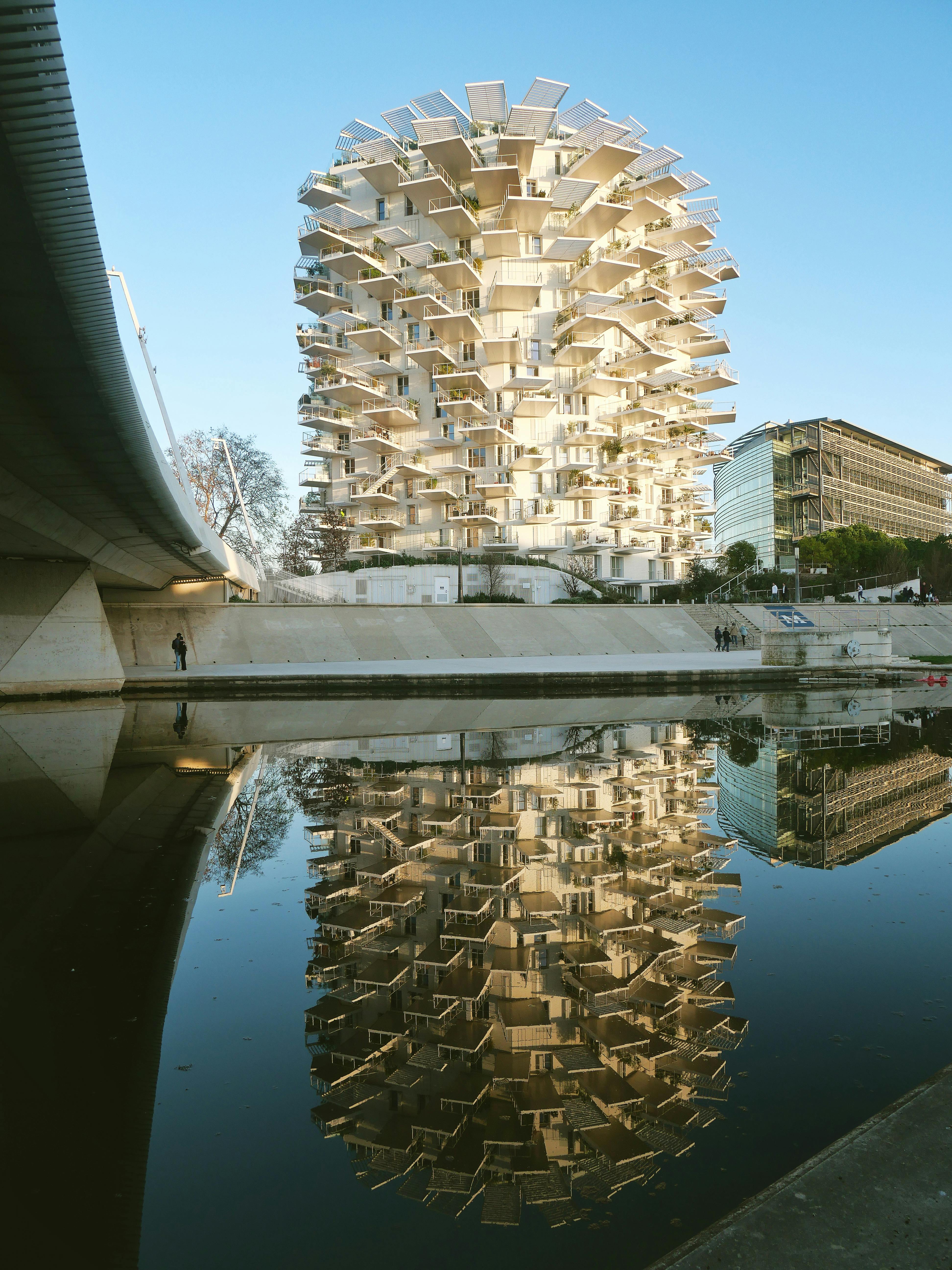 The Tree Building in Montpelier by River · Free Stock Photo