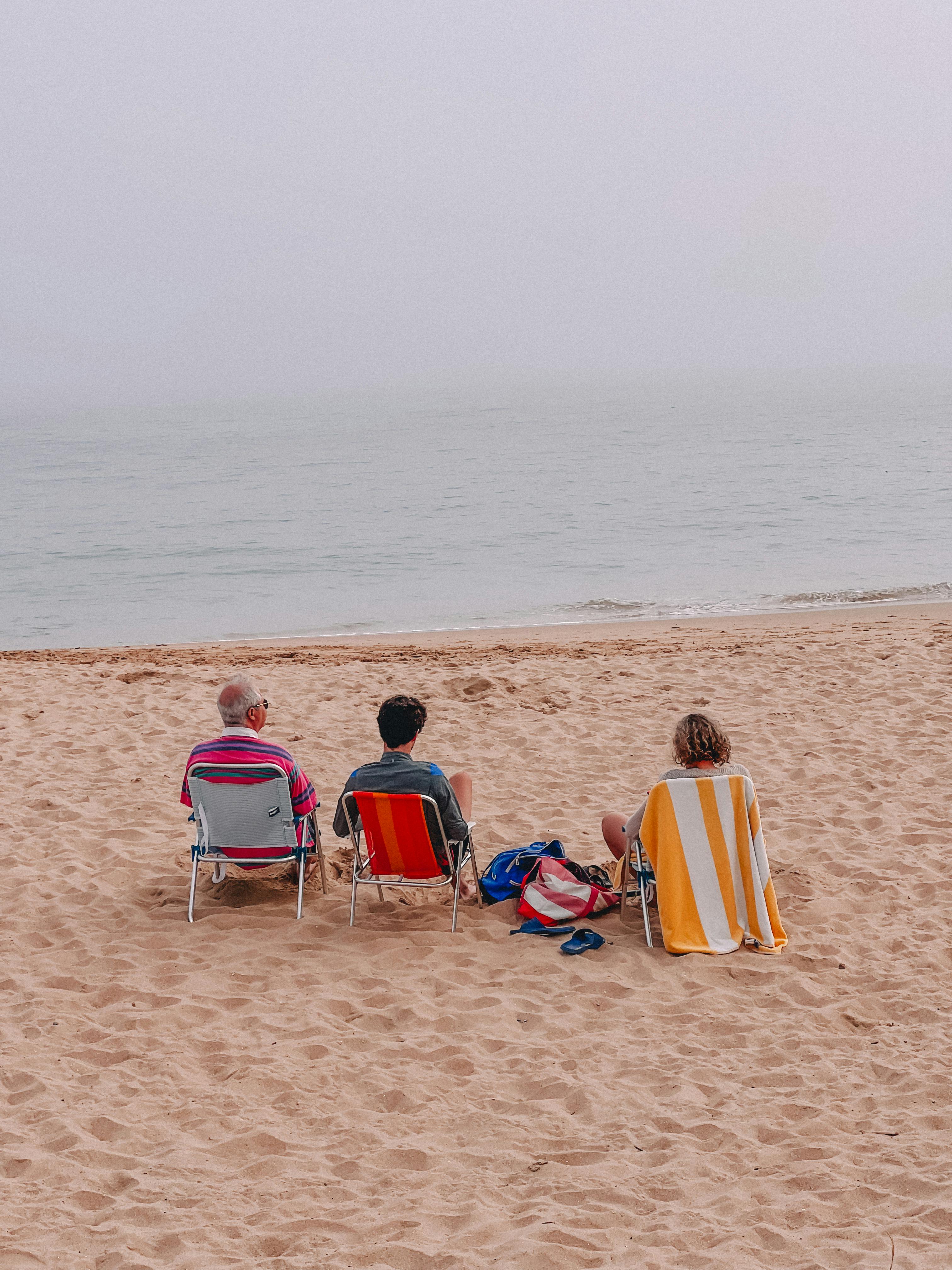 People Relaxing on Beach · Free Stock Photo