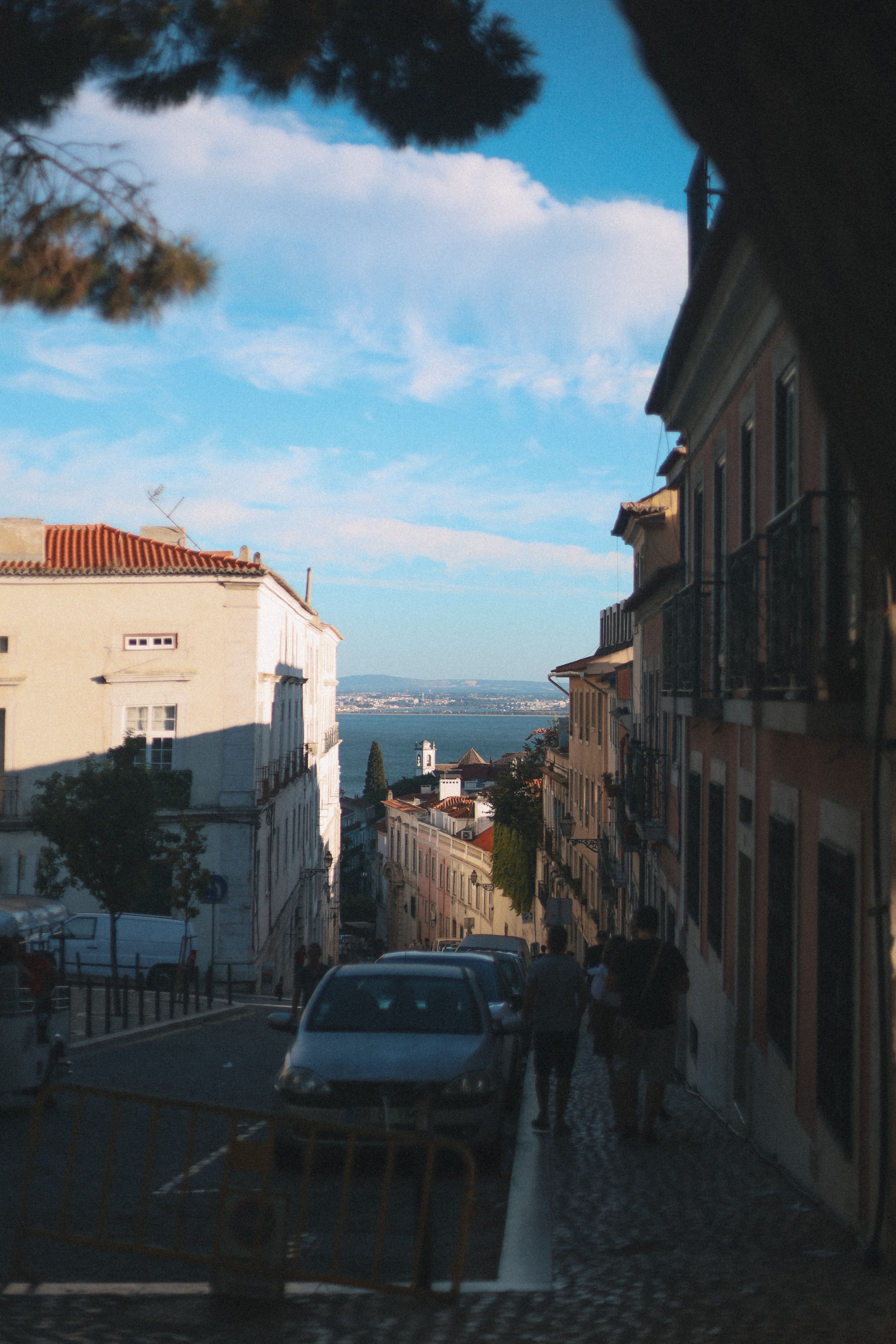 Street in Shadow on Sea Coast in City · Free Stock Photo