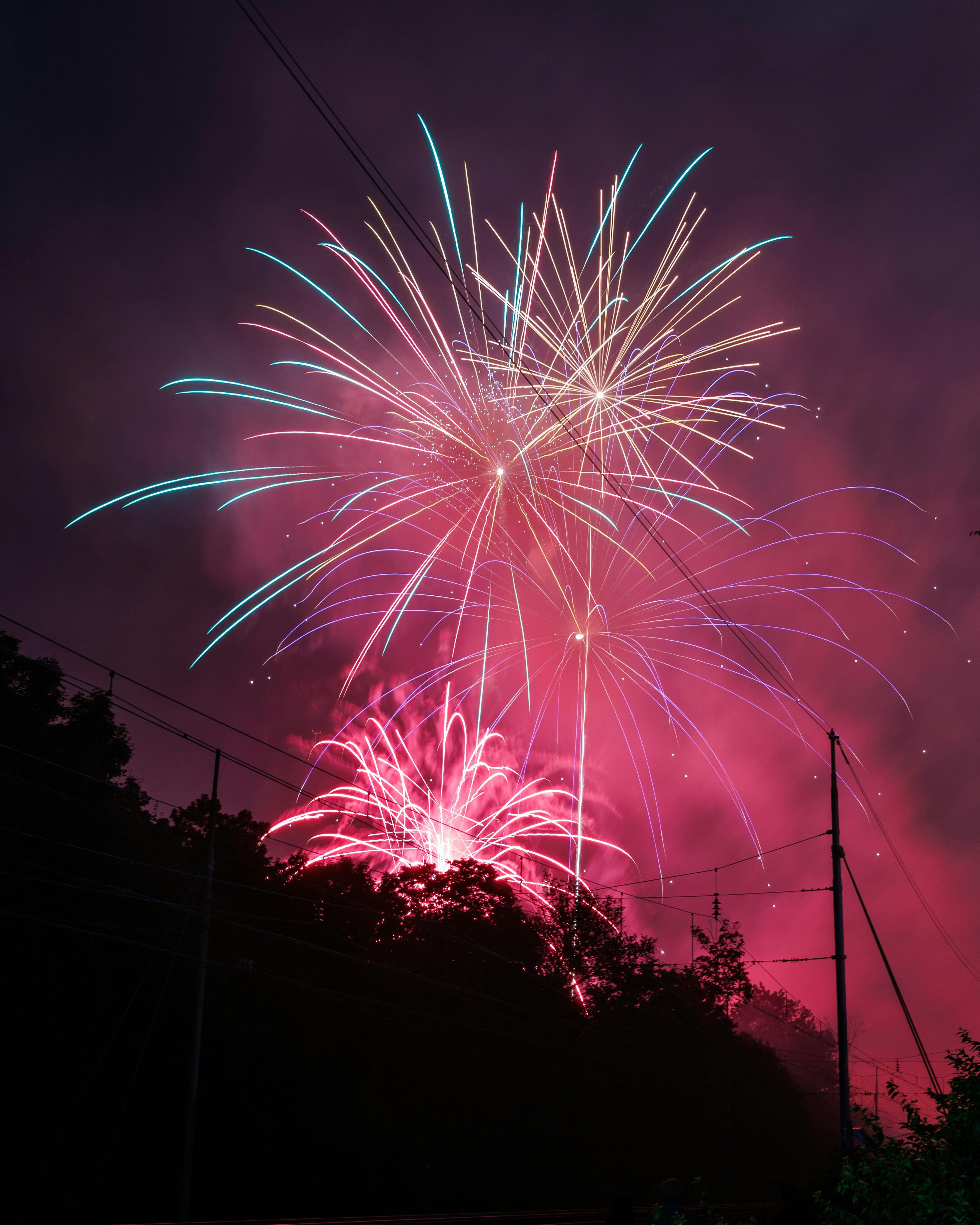 Photography of Fireworks During Night Time · Free Stock Photo