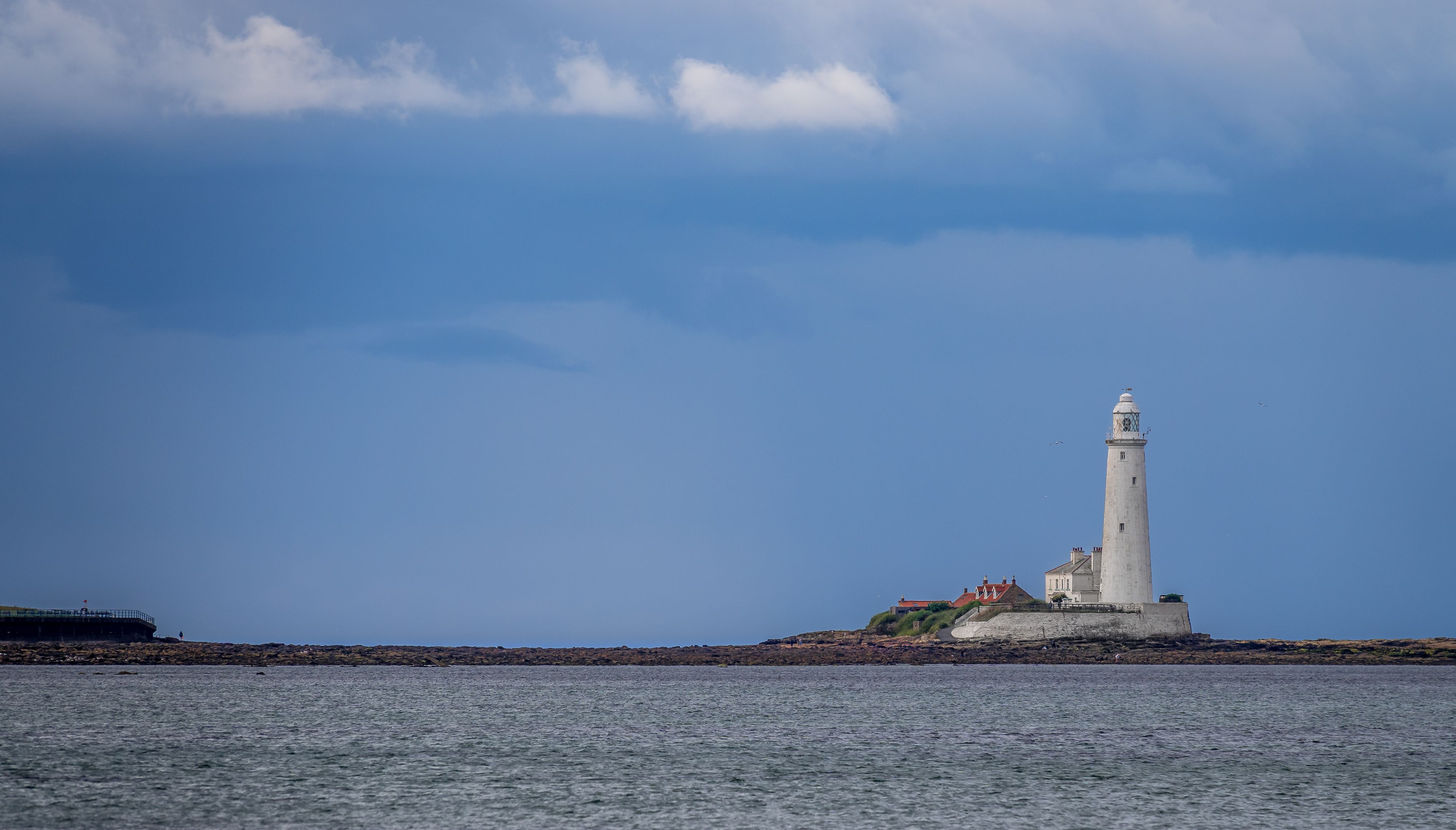 Saint Marys Lighthouse · Free Stock Photo