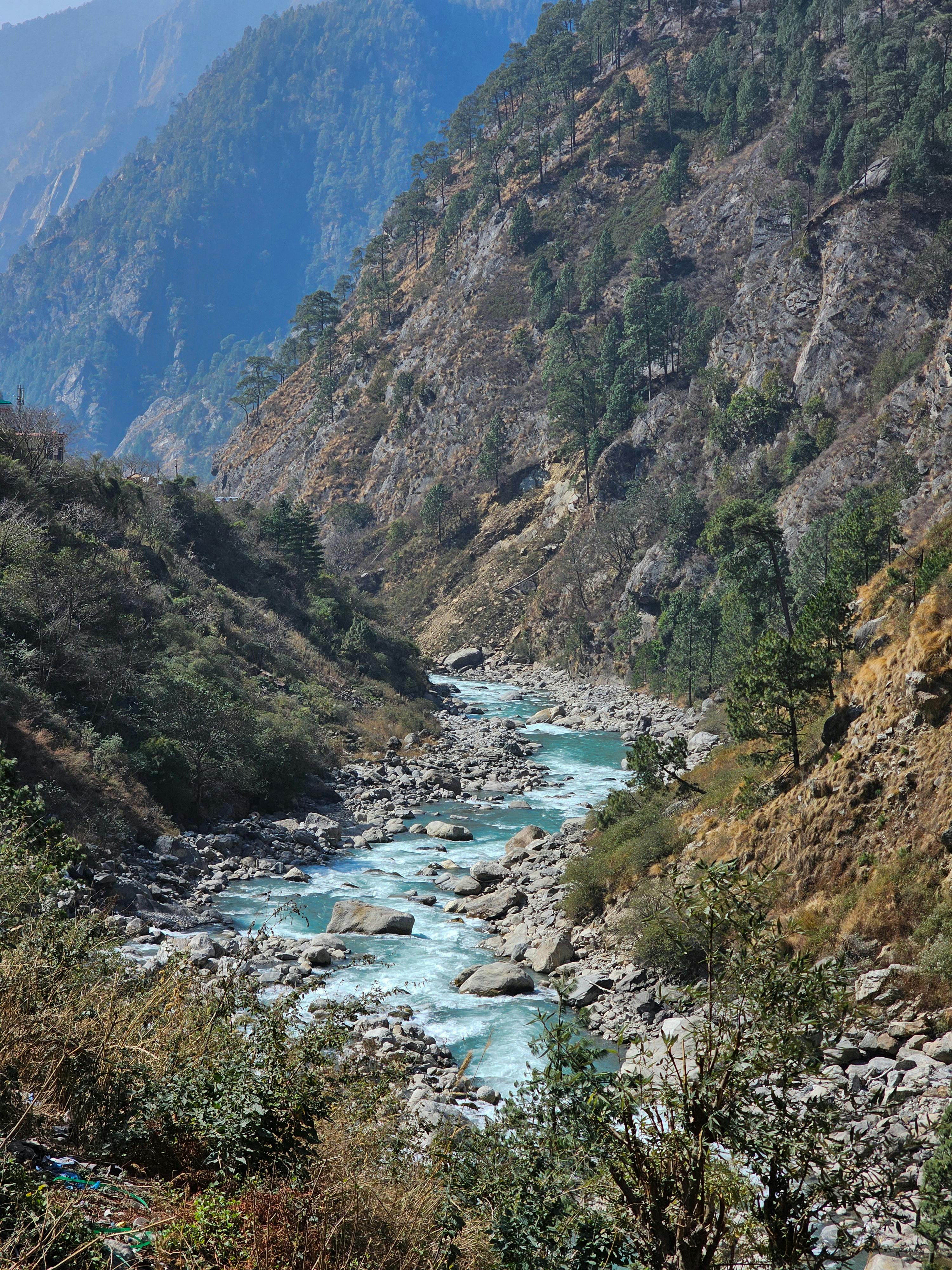 Stream in a Rocky Valley · Free Stock Photo