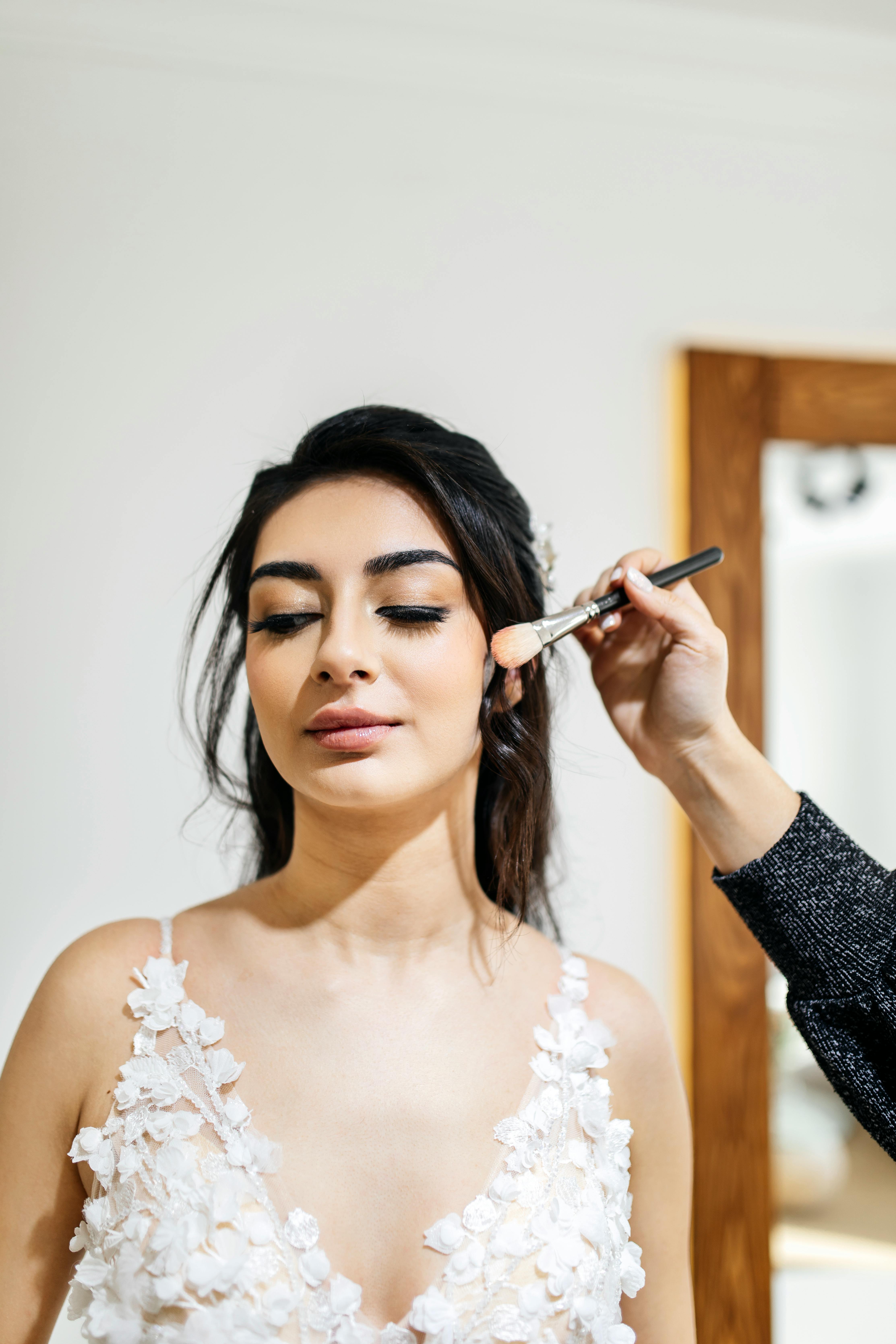 Bride Preparing For Wedding · Free Stock Photo