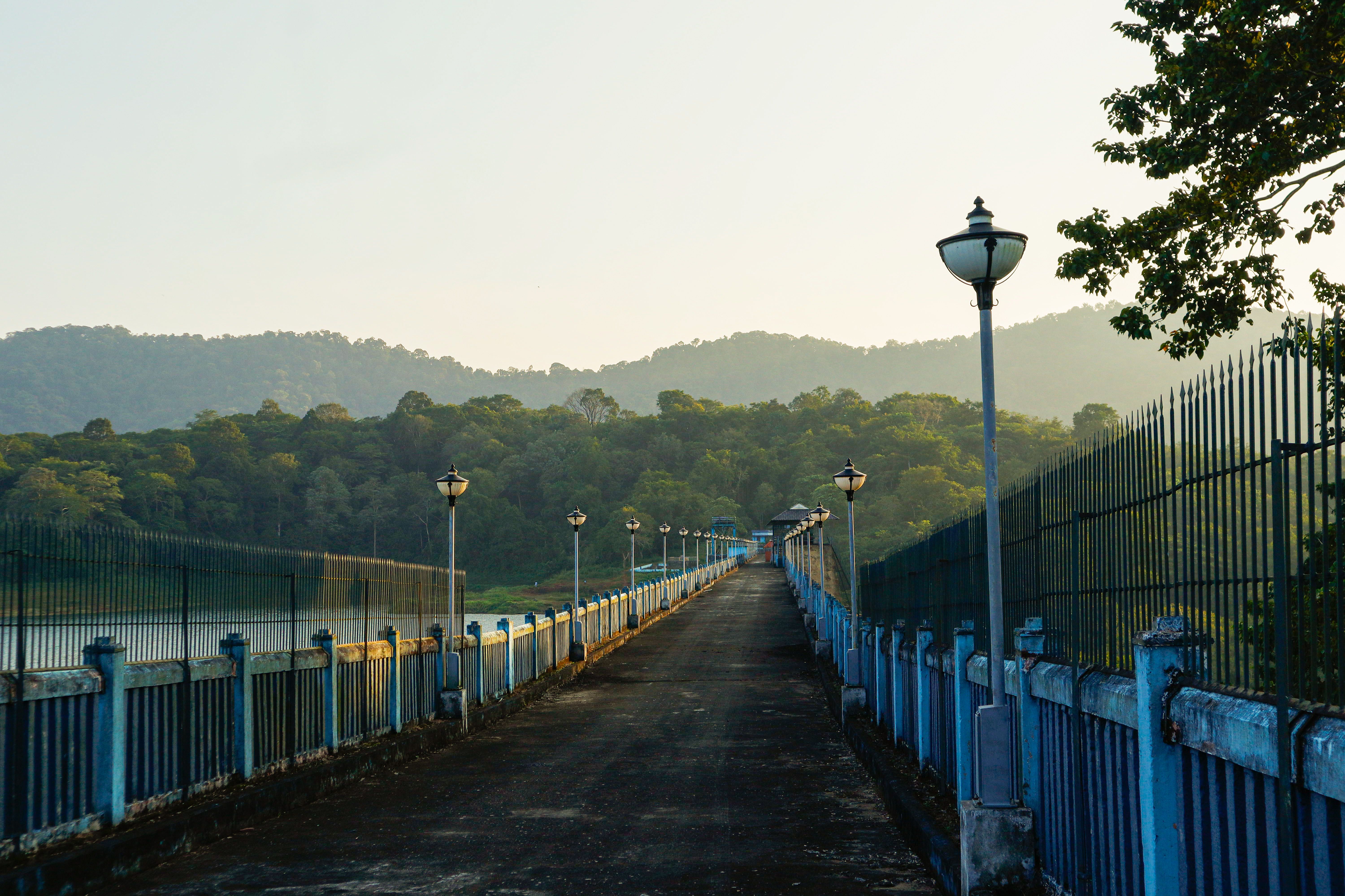 Bridge in India with a Forest in the Background · Free Stock Photo