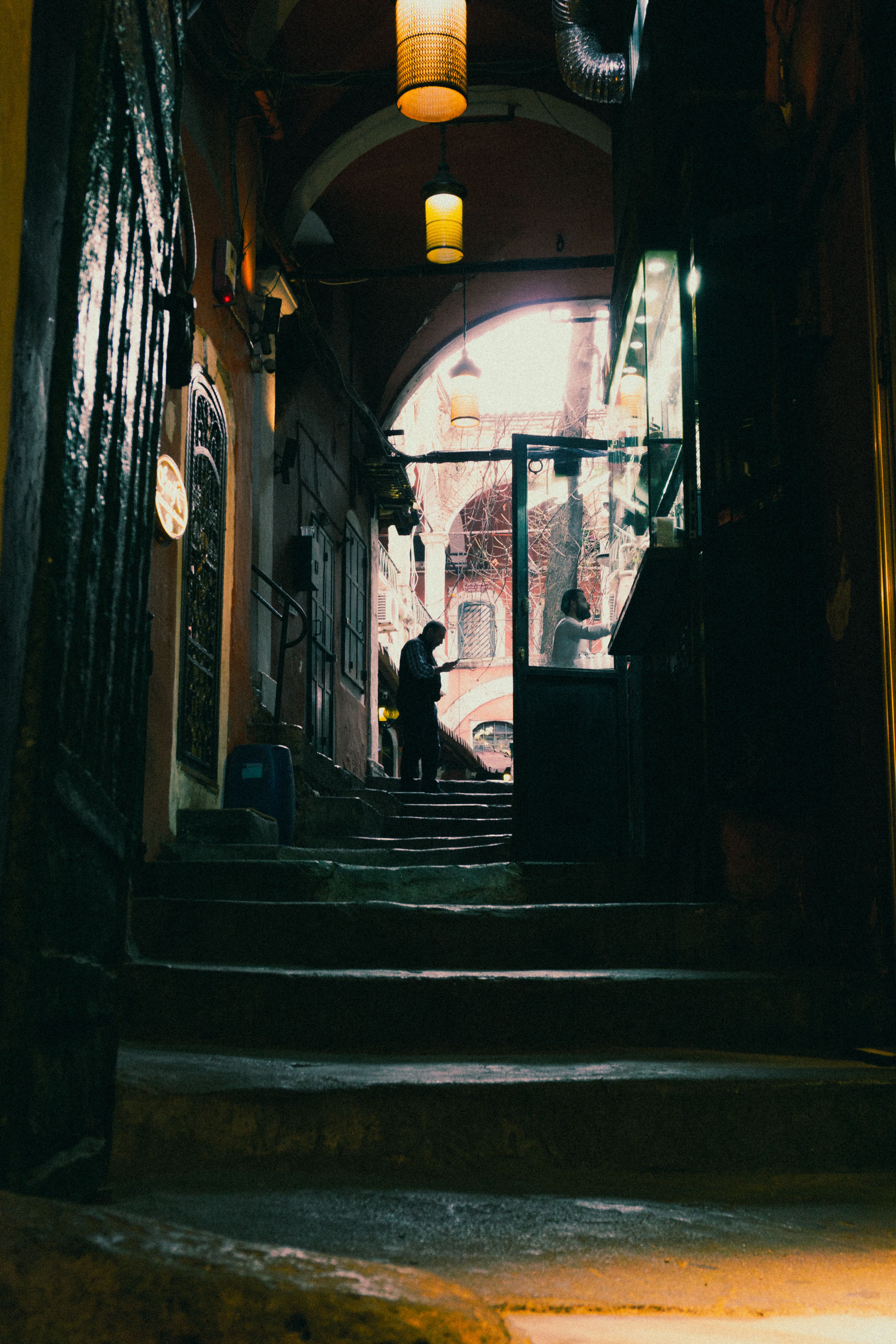 Stairs in Alley in Town · Free Stock Photo